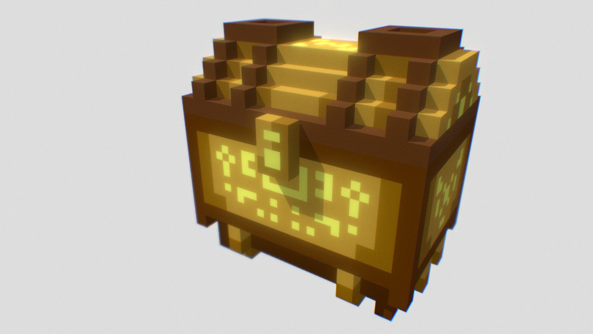 Retro Treasure Chest - Download Free 3D model by StormyDoesVR [447f8df ...