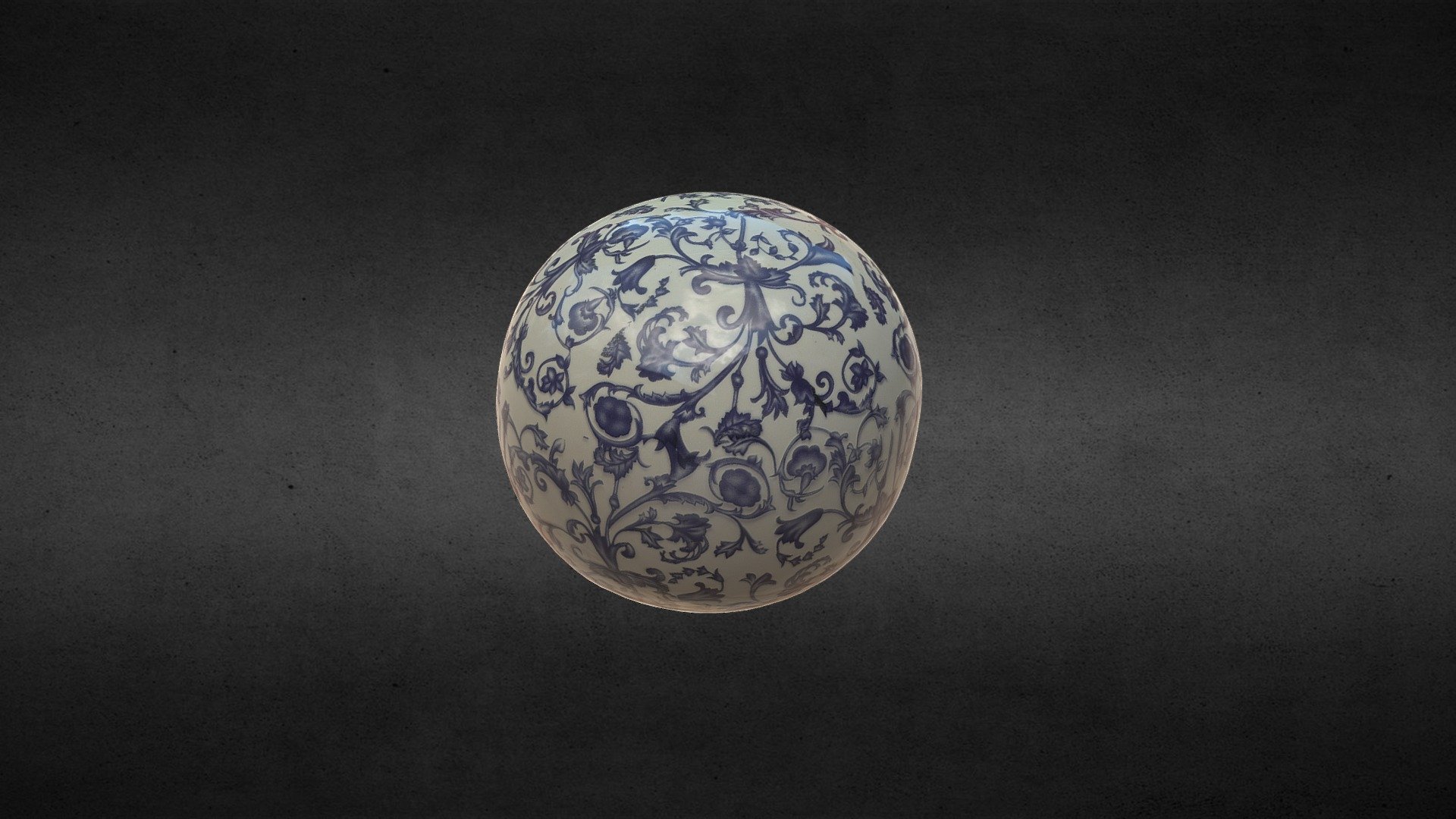 Porcelain Sphere - 3D model by lisa3d [447fb45] - Sketchfab