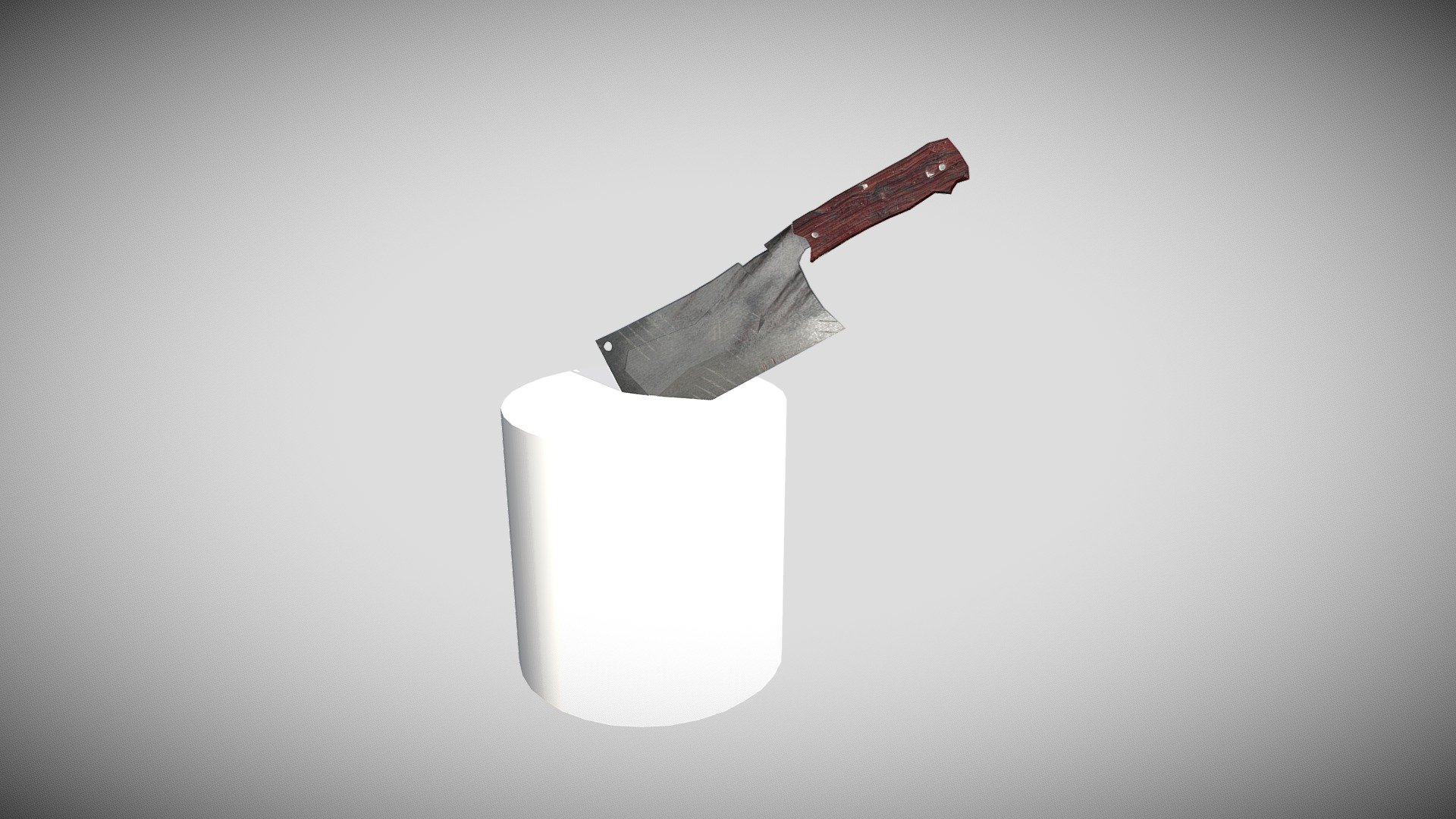butcher's knife - 3D model by MRZuzula [448032d] - Sketchfab