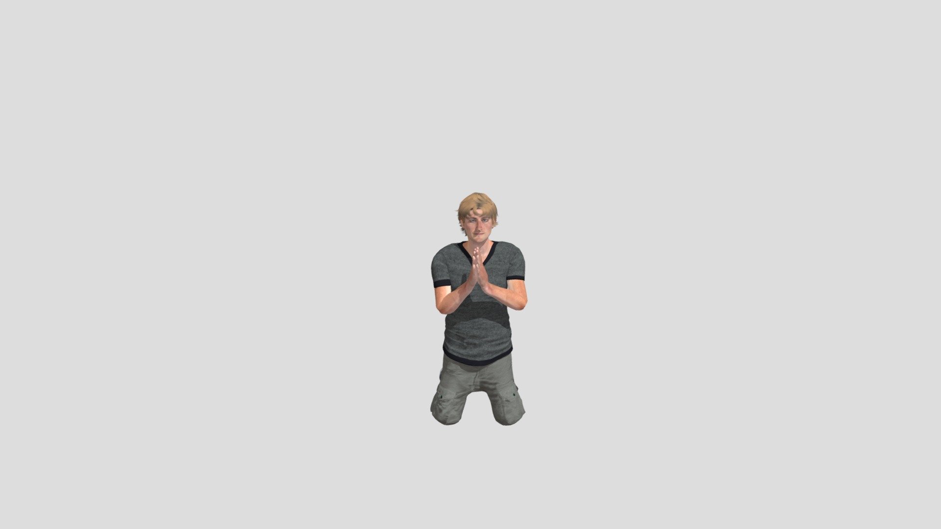 random begging character school work - 3D model by TehCarmen [448173e ...