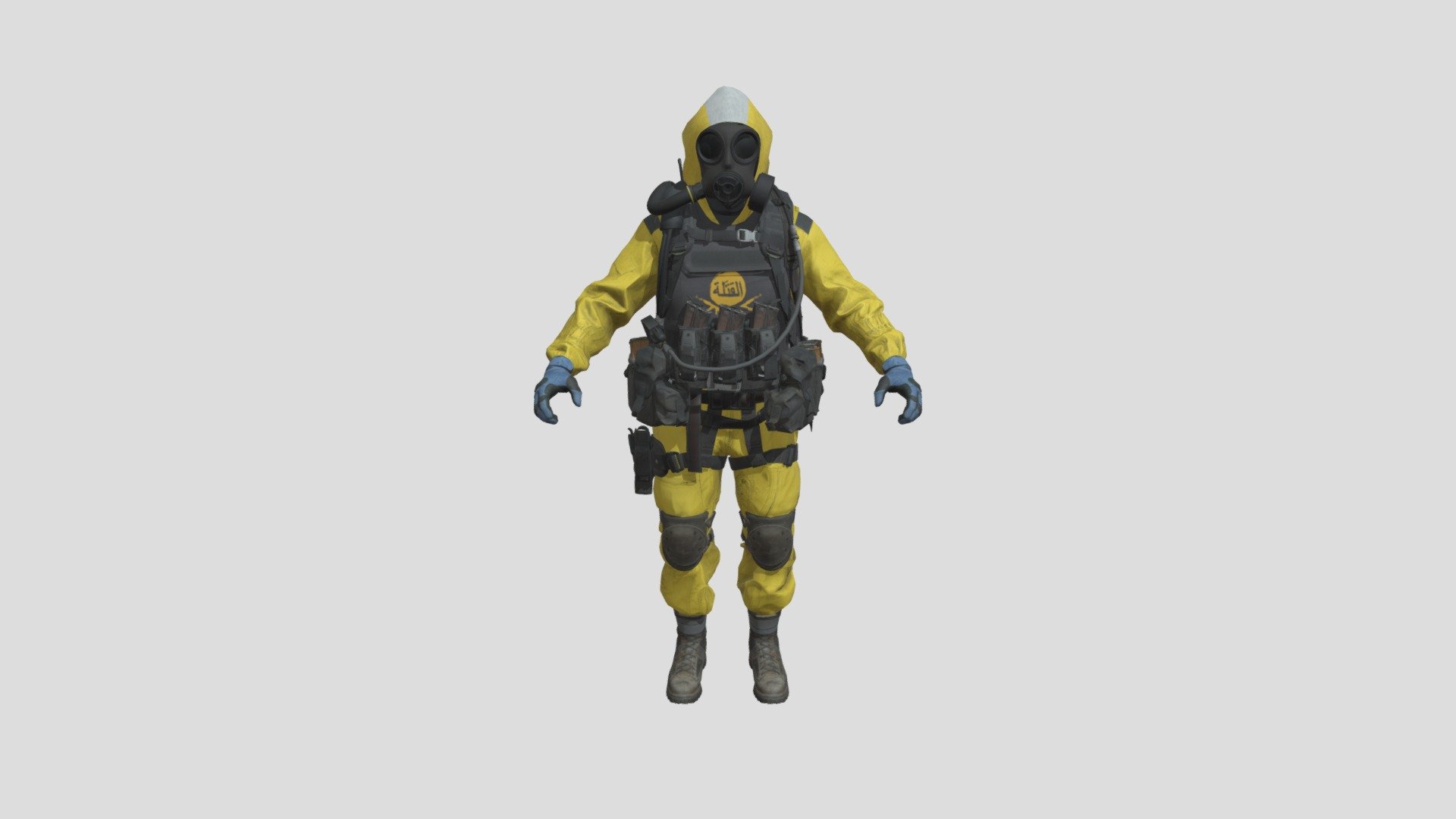 Al- Qatala Boss Character (Free 3D Model) - Download Free 3D model by ...