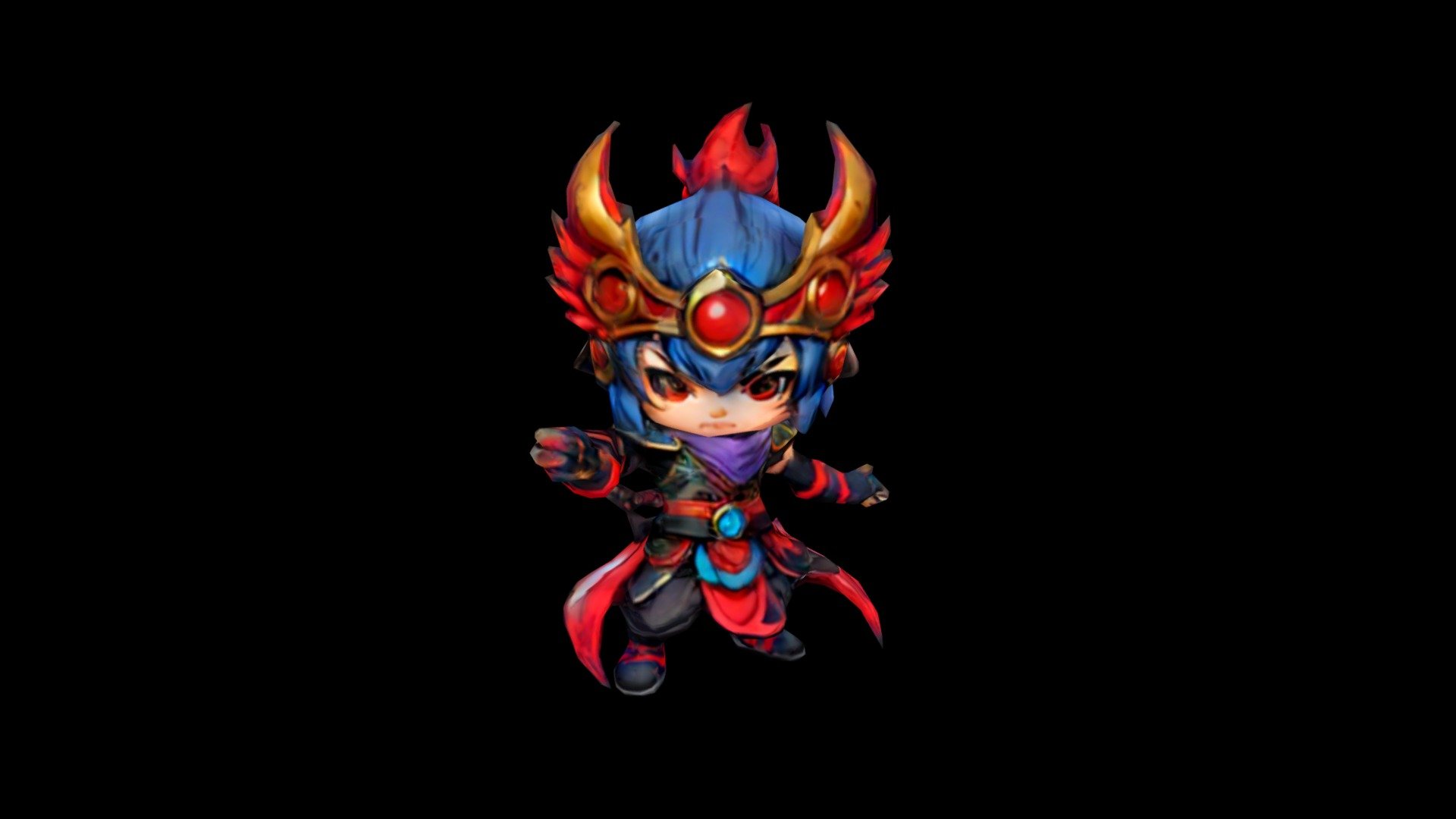 Angry Warrior Emperor - Download Free 3D model by klrxyz [44855e8 ...