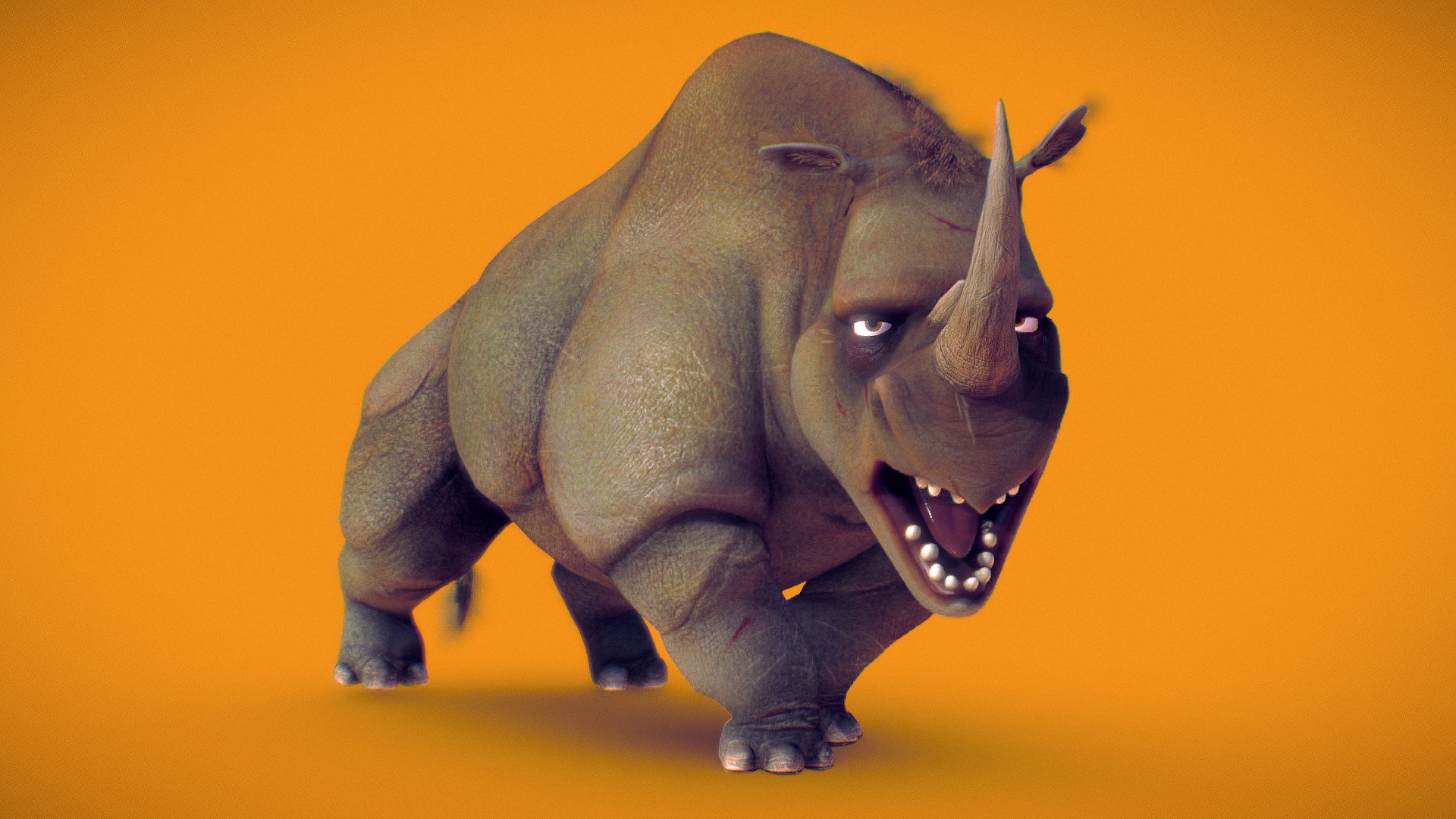 Rhino - Buy Royalty Free 3D model by Marcel Schanz (@mschanz) [4487454 ...