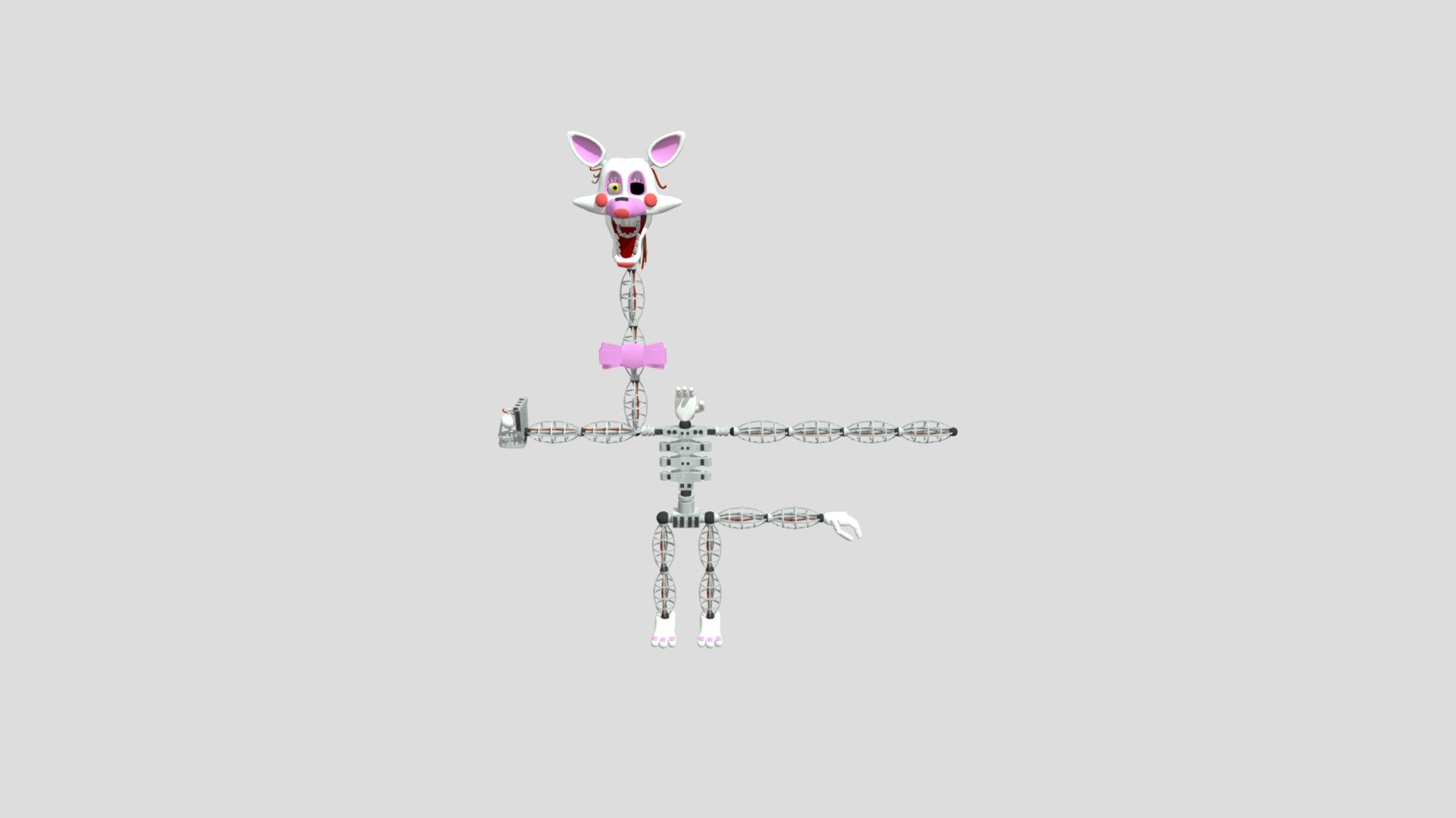 I6ins Mangle FNAFSFM1 - 3D model by kamdezbroz [4488527] - Sketchfab