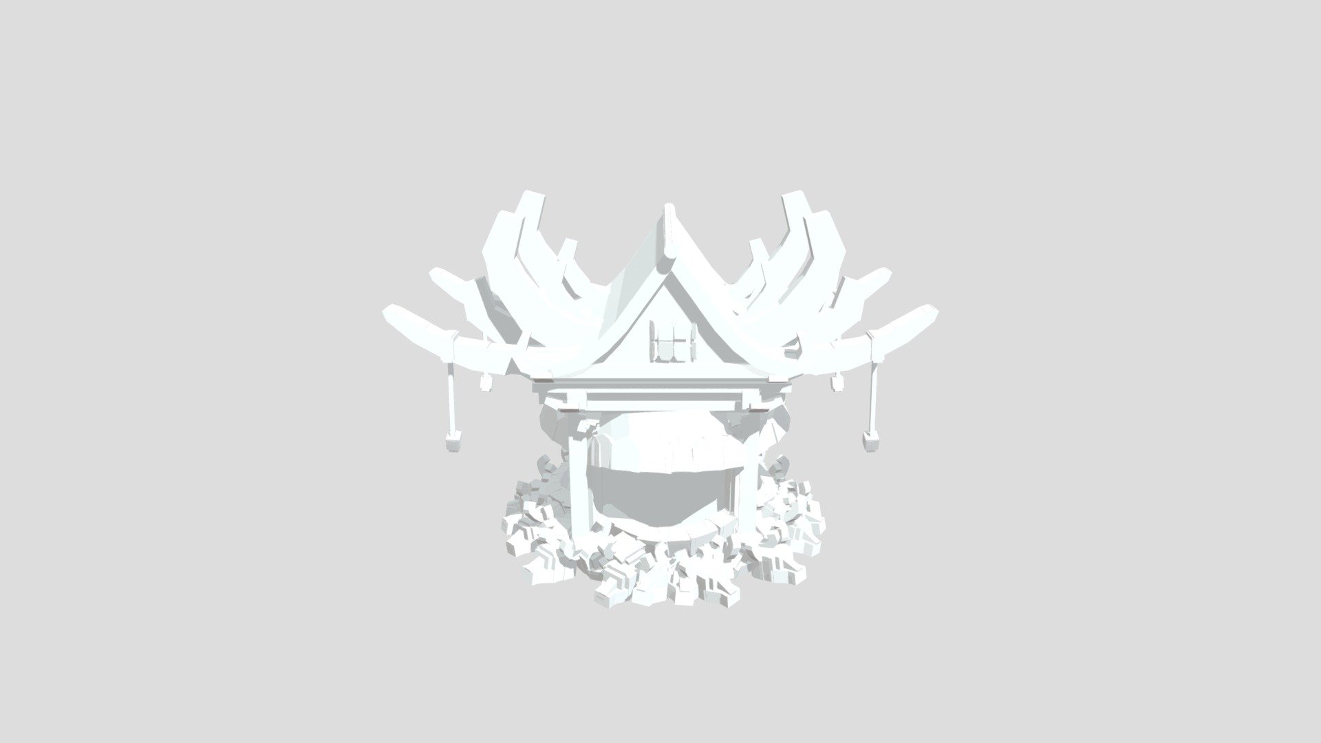 Malevolent Shrine ( Work Progress) - 3D model by NikCreations [44889c2 ...