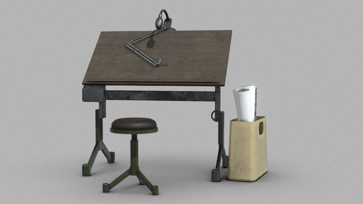 Table 3D models - Sketchfab