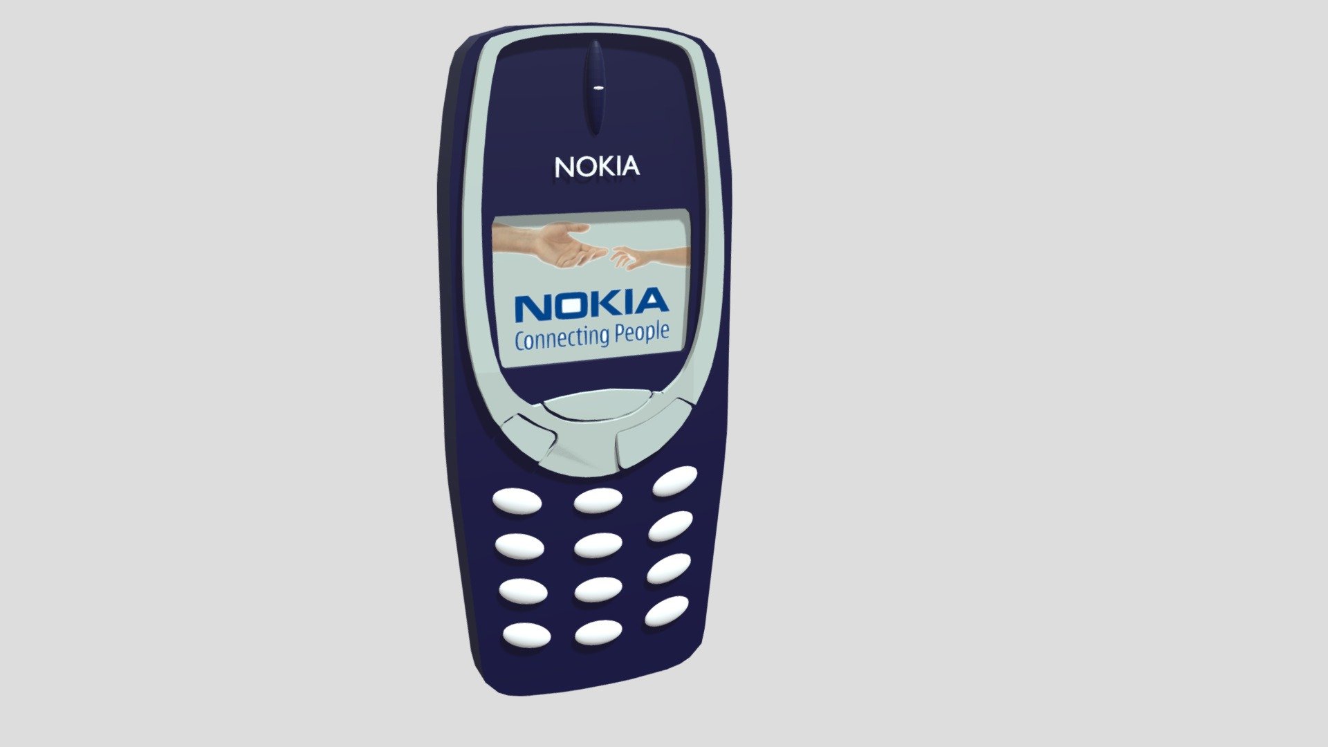 Nokia 3310 Revised 3d Model By Sikandartaher Sikandar Tahir 58