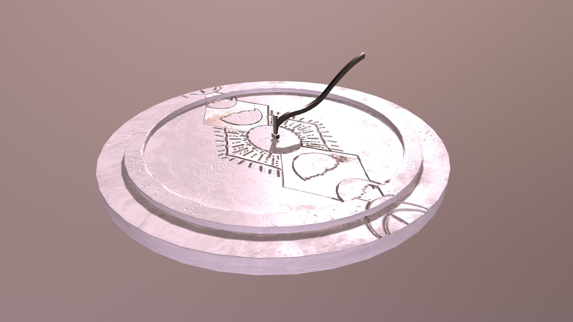 Moon Dial - 3D model by Charlotte (@charll) [448a635] - Sketchfab