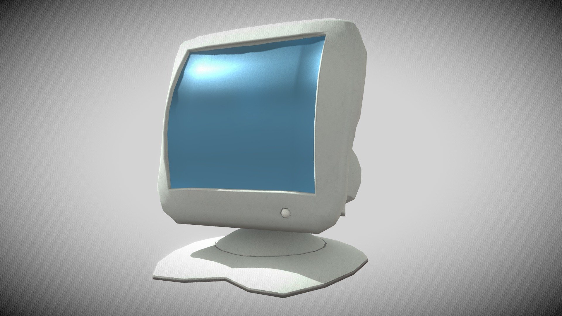 CRT Monitor - 3D model by CharlieC (@squeek300) [448a7b5] - Sketchfab