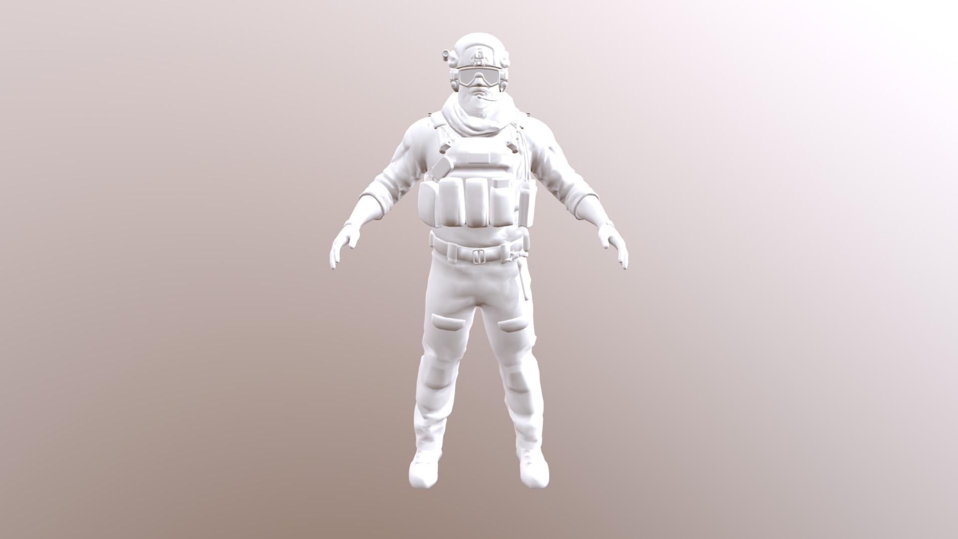 CHR_Navy_Ricochet - 3D model by BronyBros [448ba62] - Sketchfab