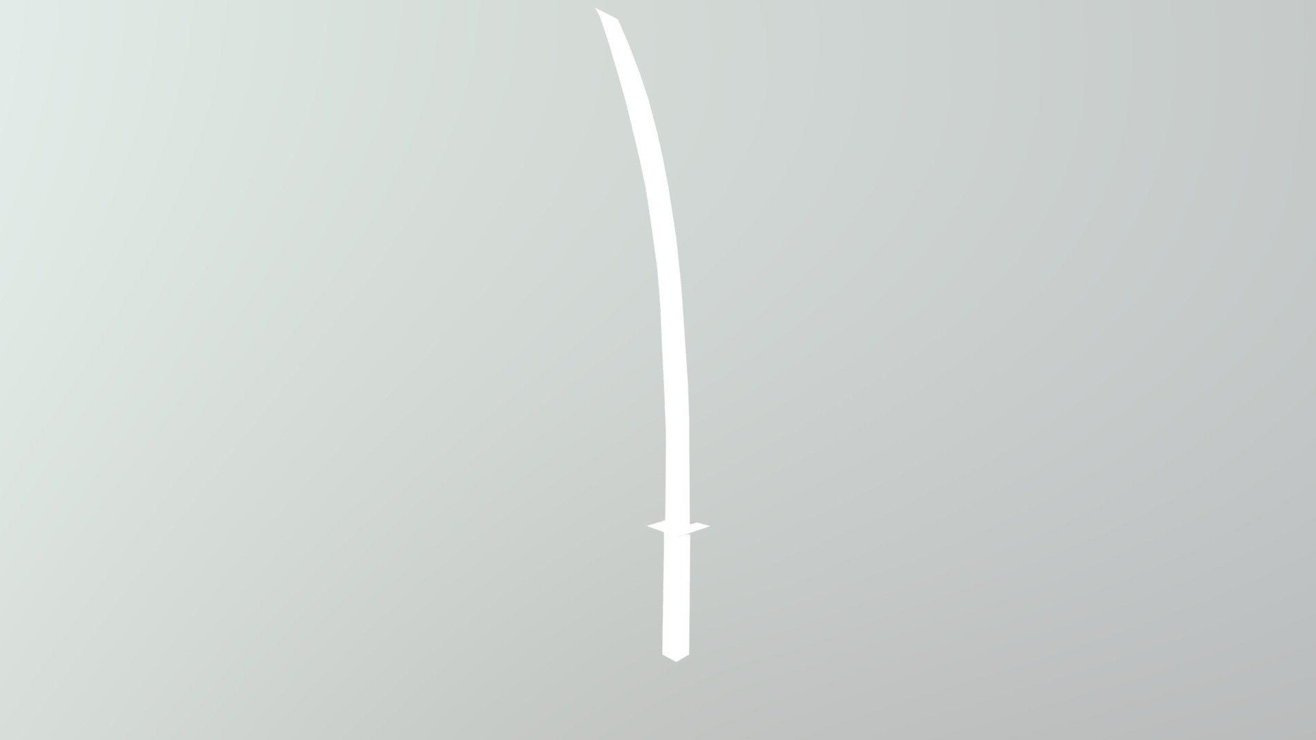 Low Poly Samuri Sword Nov2018 - 3D model by MGrazioplene [448d023 ...