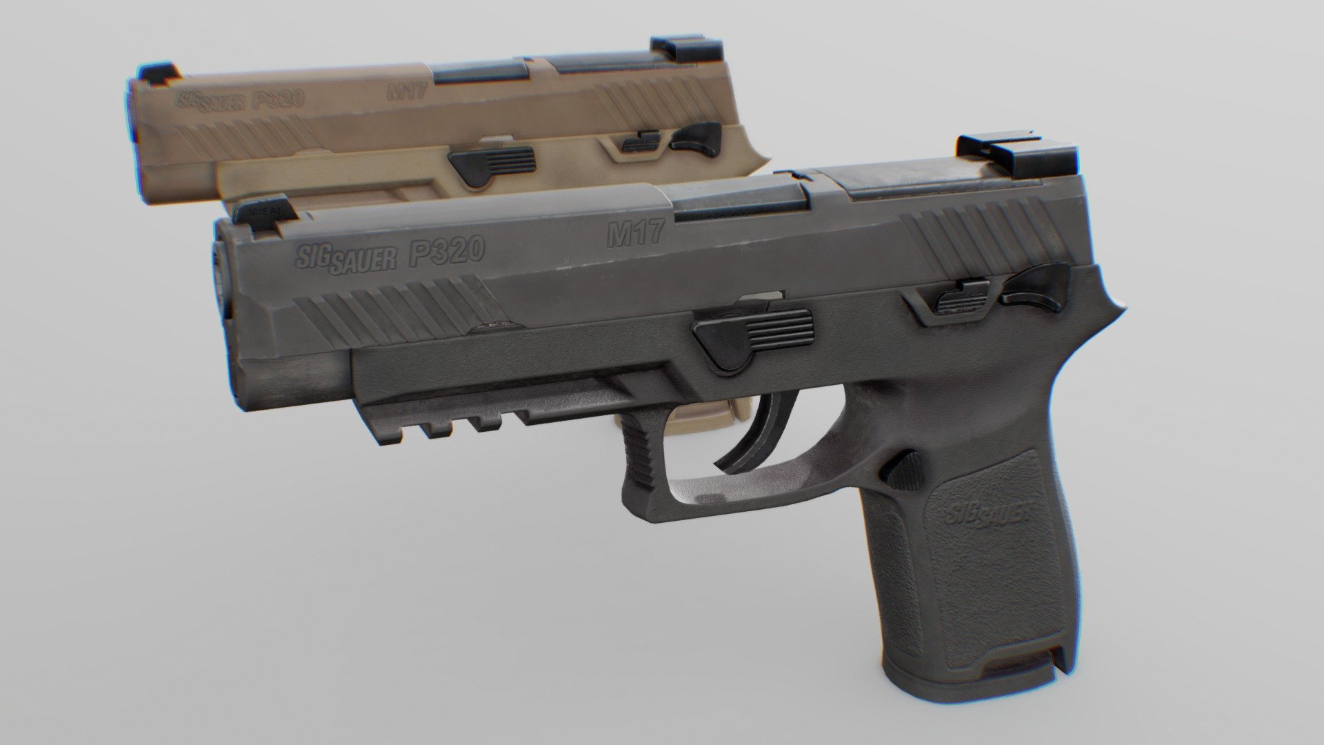 Sig Sauer P320 - 3D model by mestnmestn (@timtim.mestnikov) [448e470 ...