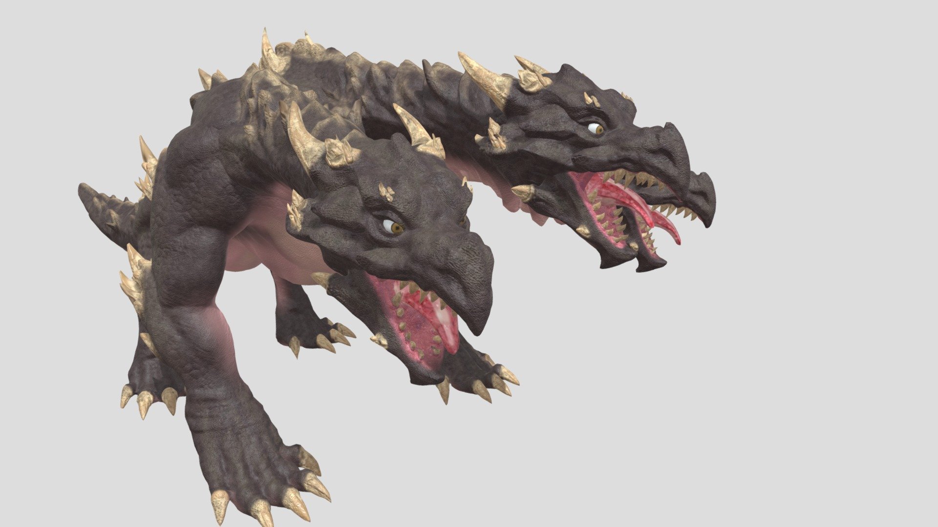 Cerberus - 3D model by RoX Sairon (@Robin.Elias.Salas.Garcia) [448eb61 ...