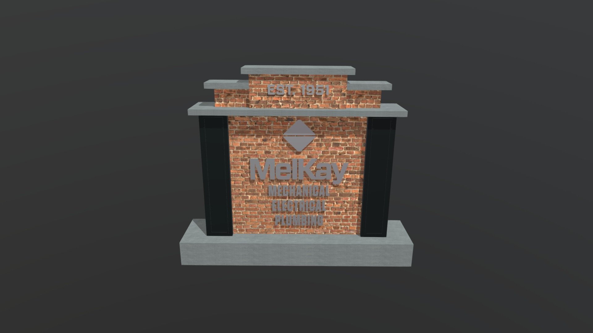 MelKay Monument - 3D model by treetop1500 [448f016] - Sketchfab