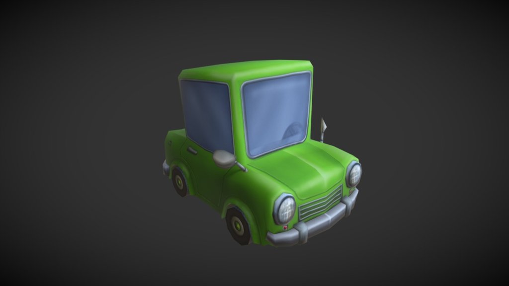 Funny Car01 - 3D model by Serhii (@lokitemplar) [448f4ef] - Sketchfab