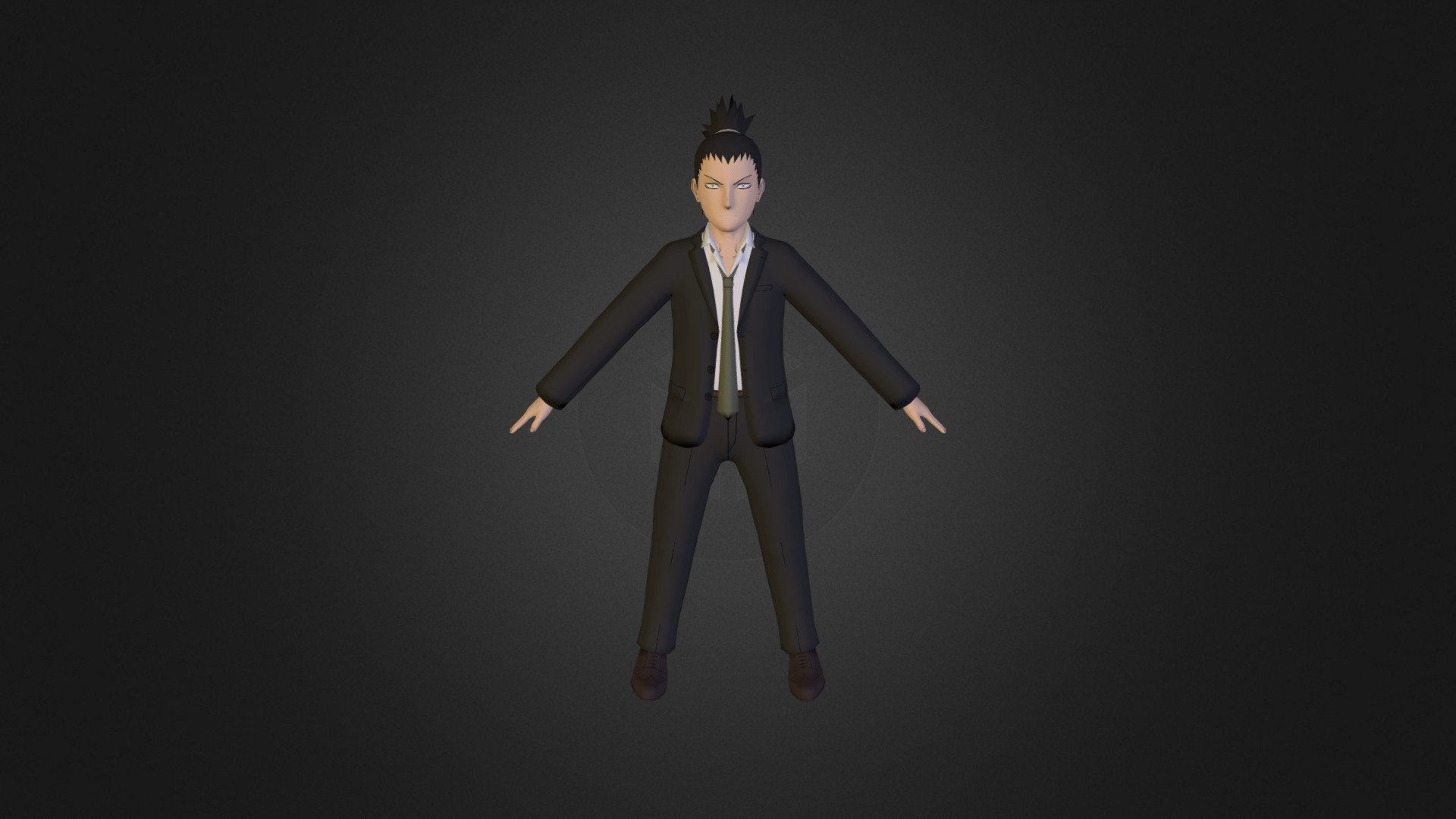 B S Shikamaru - Download Free 3D model by LorisC93 [448f746] - Sketchfab