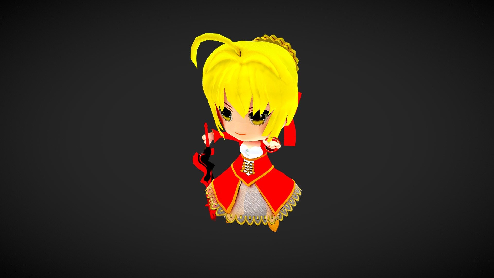 Nero Pose 2 - 3D model by Jun Hao (@Jun.Hao) [448f978] - Sketchfab