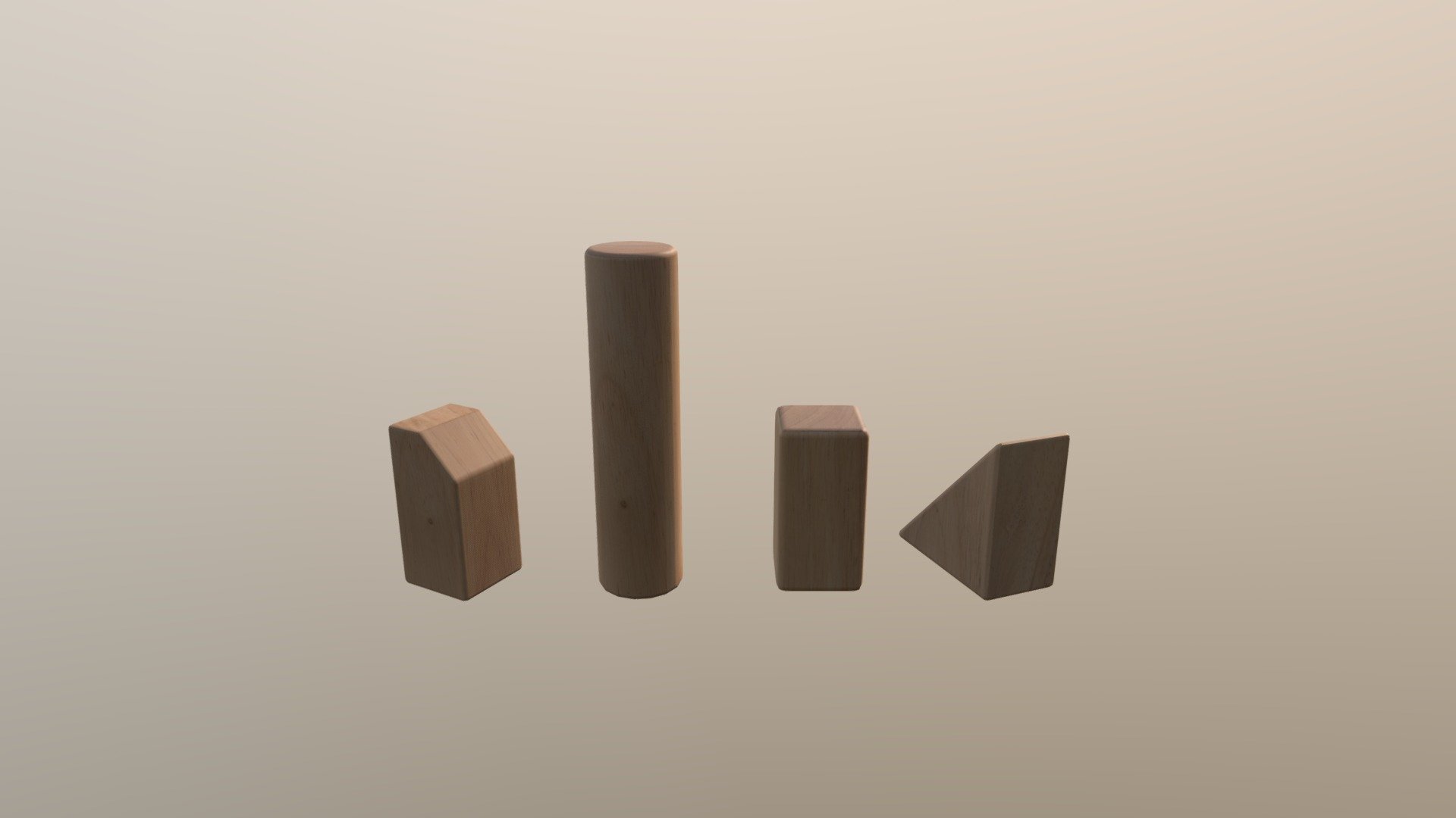 First Round Unit Blocks - 3D model by aficarra [448fbc1] - Sketchfab