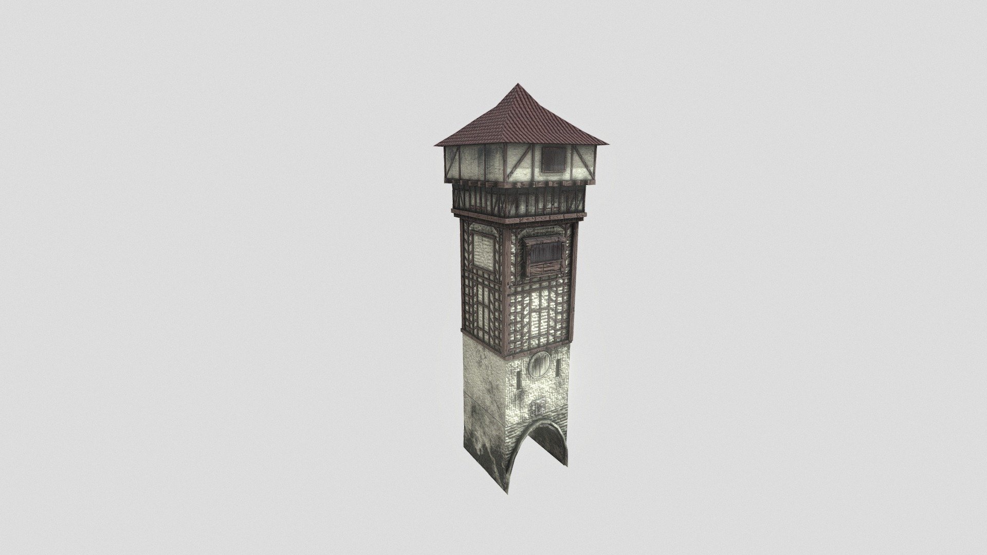 Novigrad tower from the Witcher 3 - 3D model by DoniTodorov [4491c21 ...