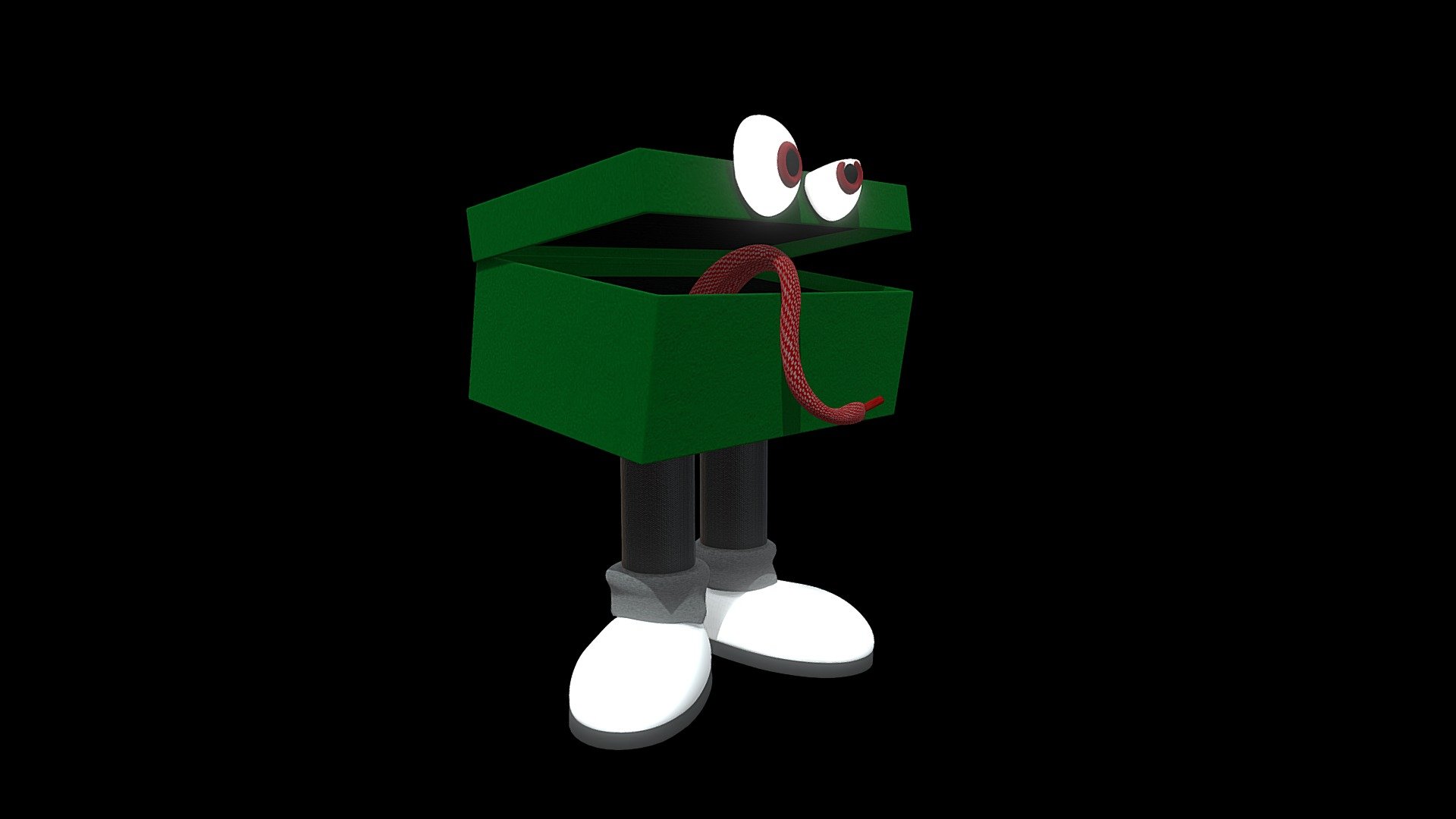 Sneaker Box 3D - Character Design - 3D model by fogaat [4492d1f ...