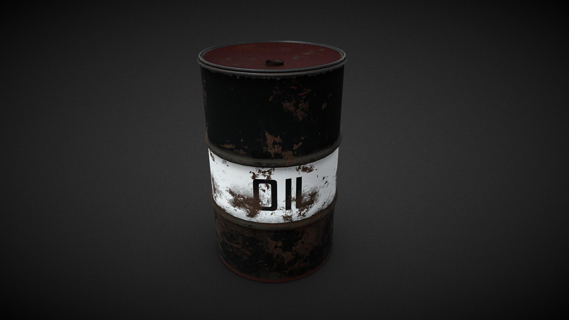 Metal Oil Barrel - Download Free 3D model by sallaazar (@sallazarPL ...