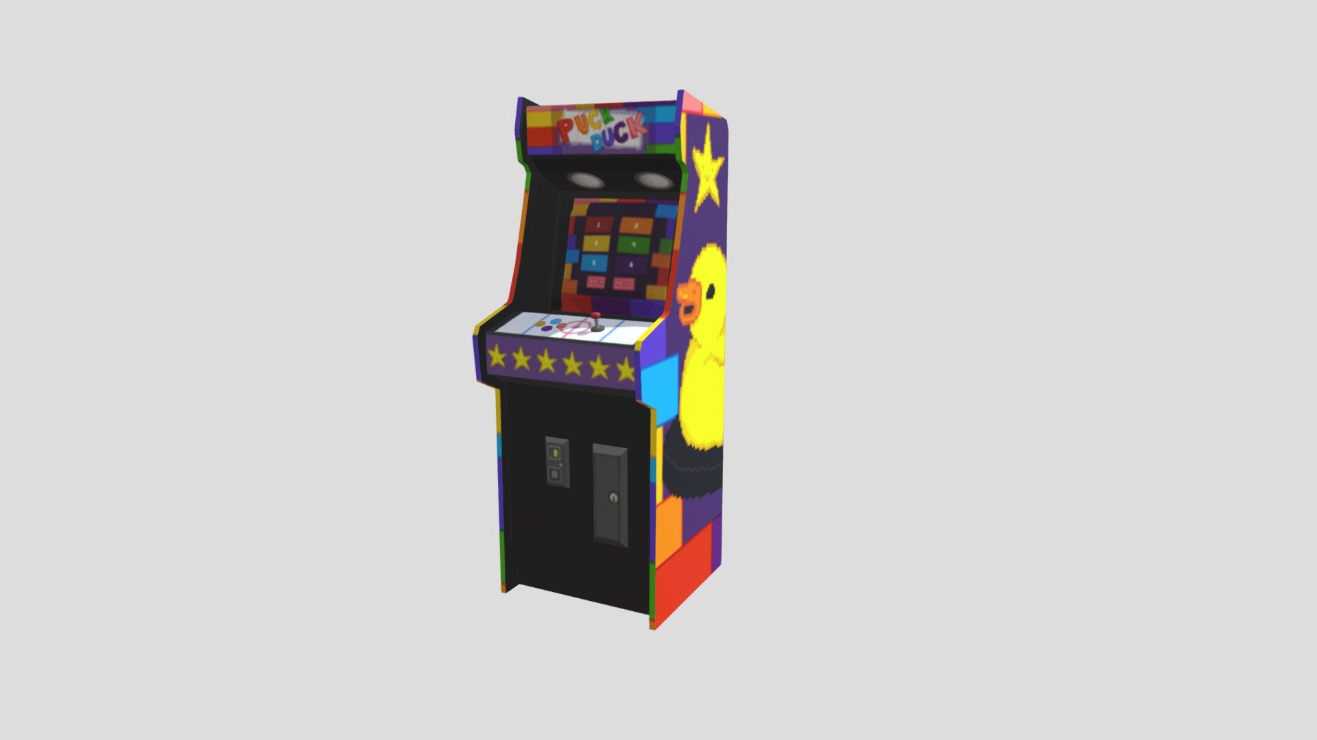 Puck Duck Cabinet - 3D model by manabyte [449659f] - Sketchfab