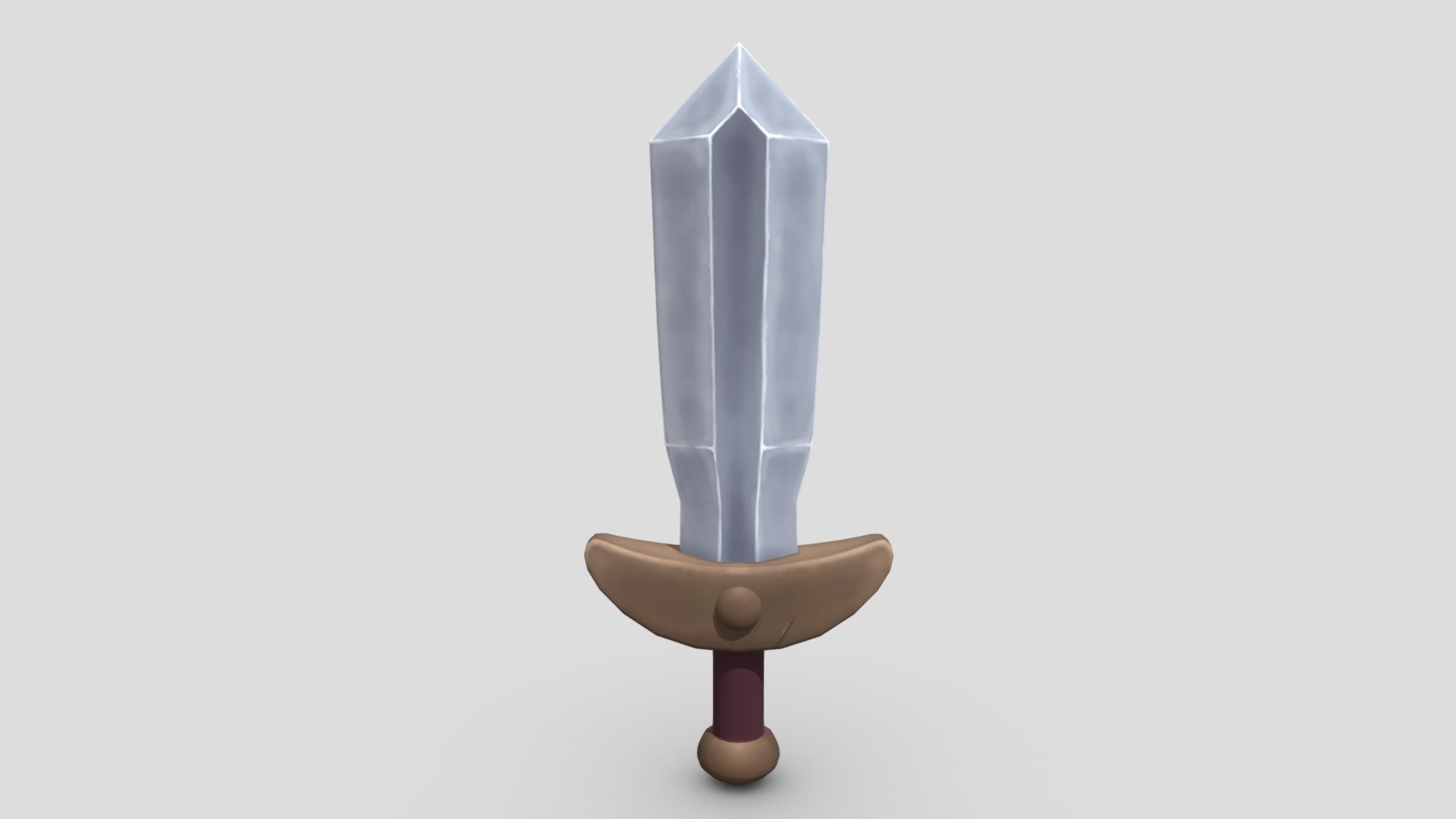 Toon Sword - 3D model by Nuzzlebit [44979b9] - Sketchfab