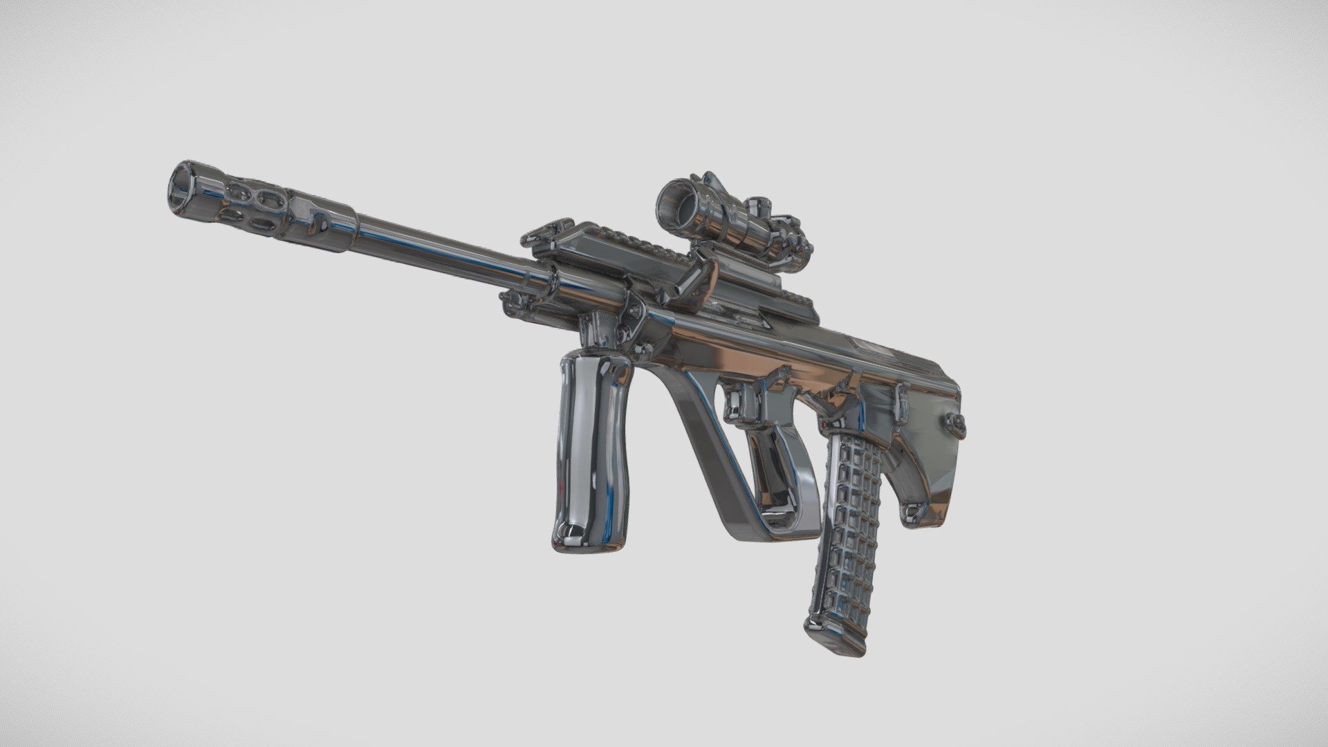AUG Rifle for Printing - Buy Royalty Free 3D model by RuslanOz ...