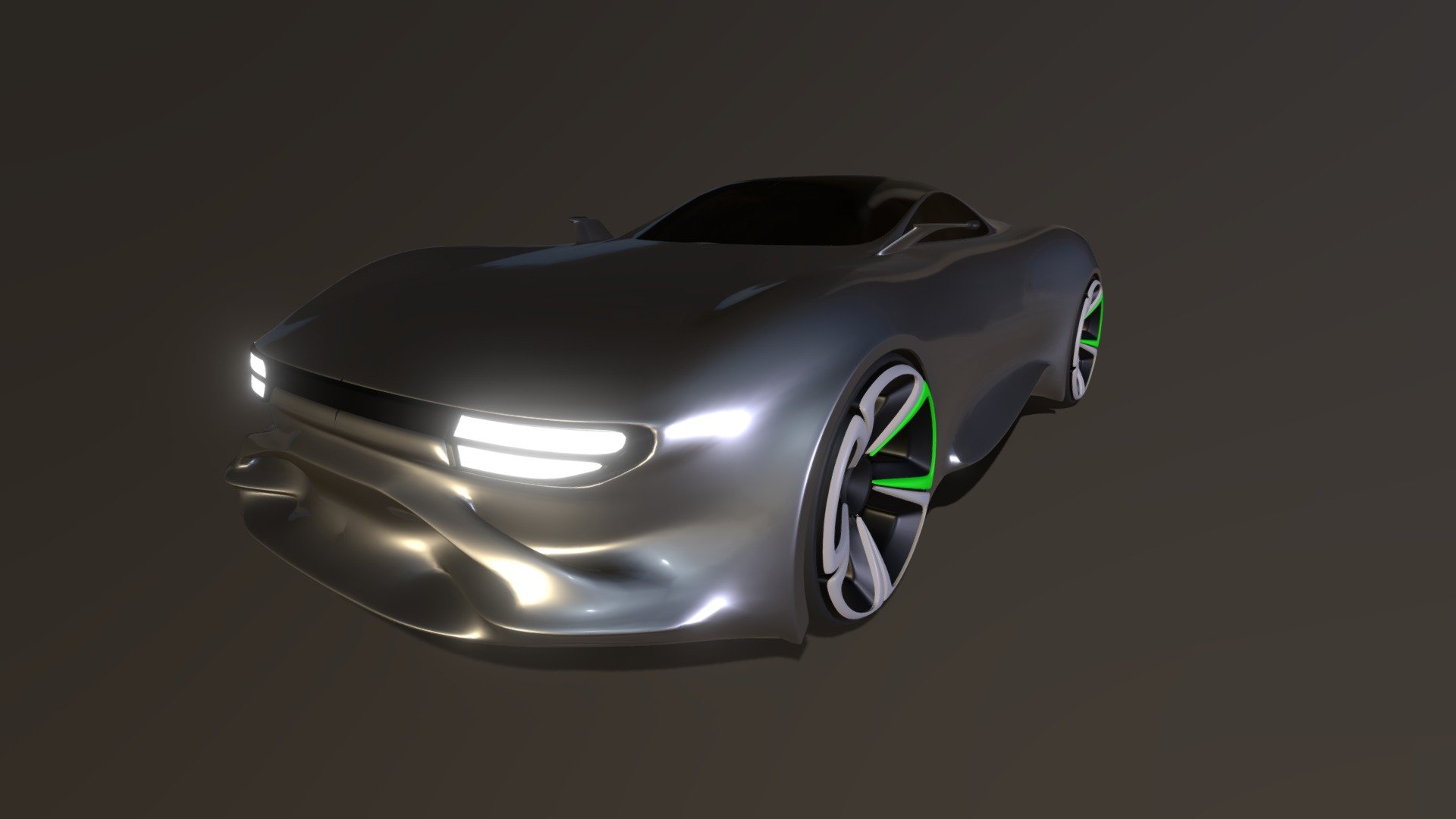 Supercar Study - 3D model by lrseinauto [449874f] - Sketchfab