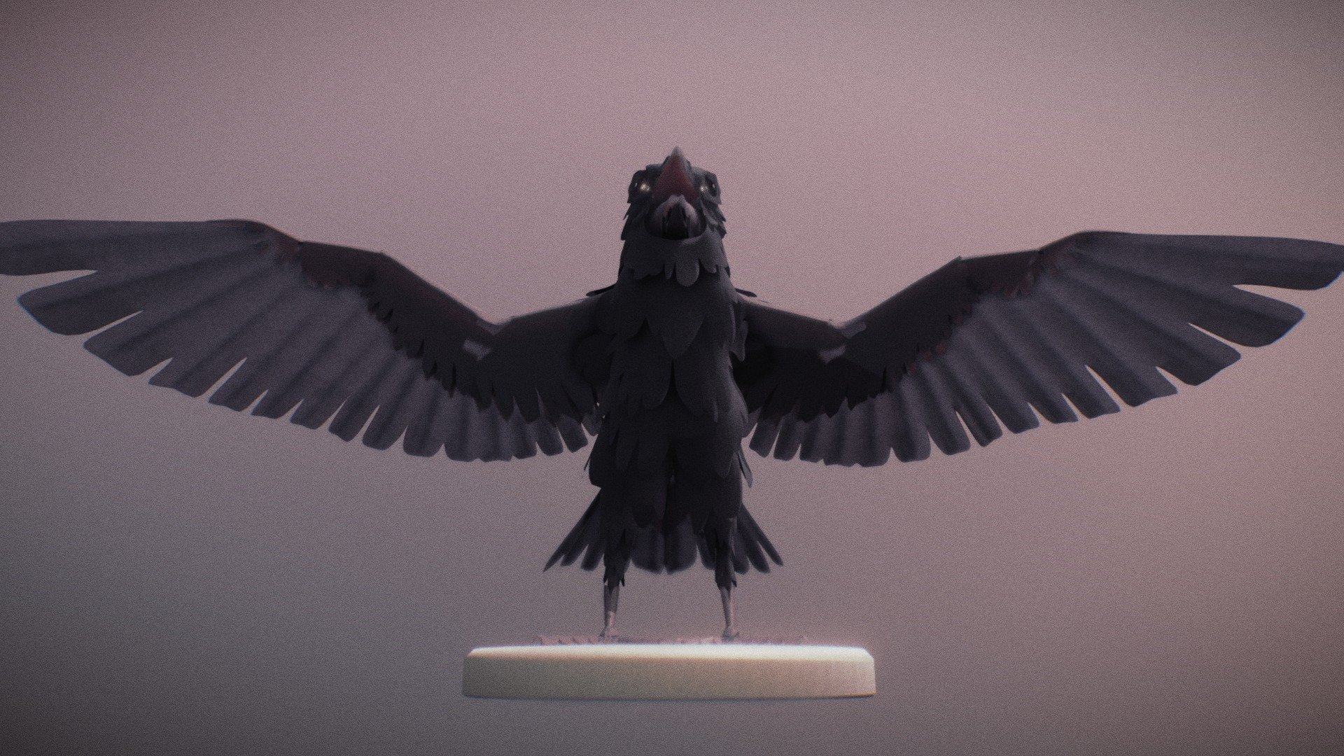 WIP: Hairy Hill - Raven - Ver.01 - 3D model by edFilms [4498d3c ...