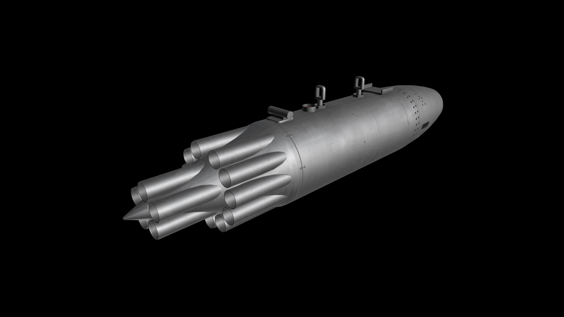 Rocket Launcher UB-16-57KV - Buy Royalty Free 3D model by pukamakara ...