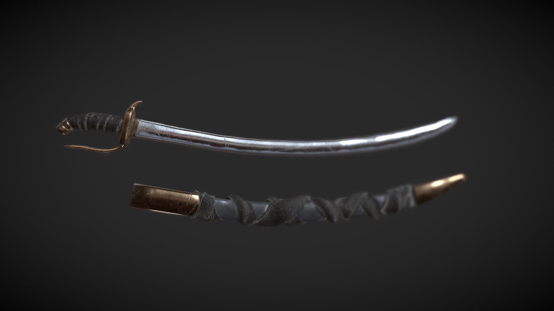 Saber - 3D model by p4fcio [4499c06] - Sketchfab