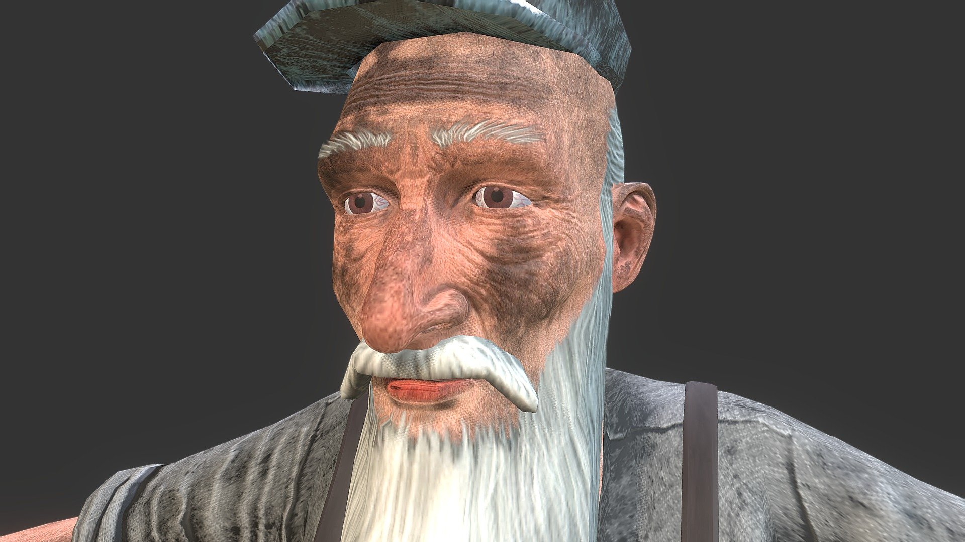Homeless old man - Buy Royalty Free 3D model by Spuke Animation ...