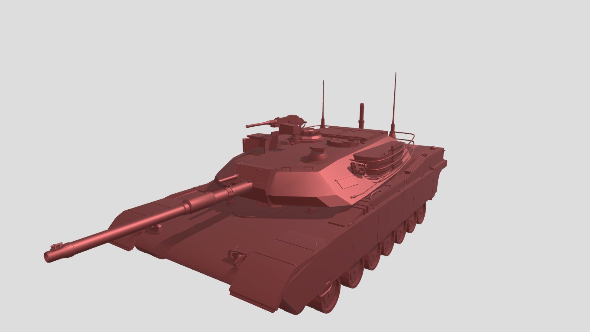 M1 abrams - 3D model by Oof (@Oof31) [449a33b] - Sketchfab