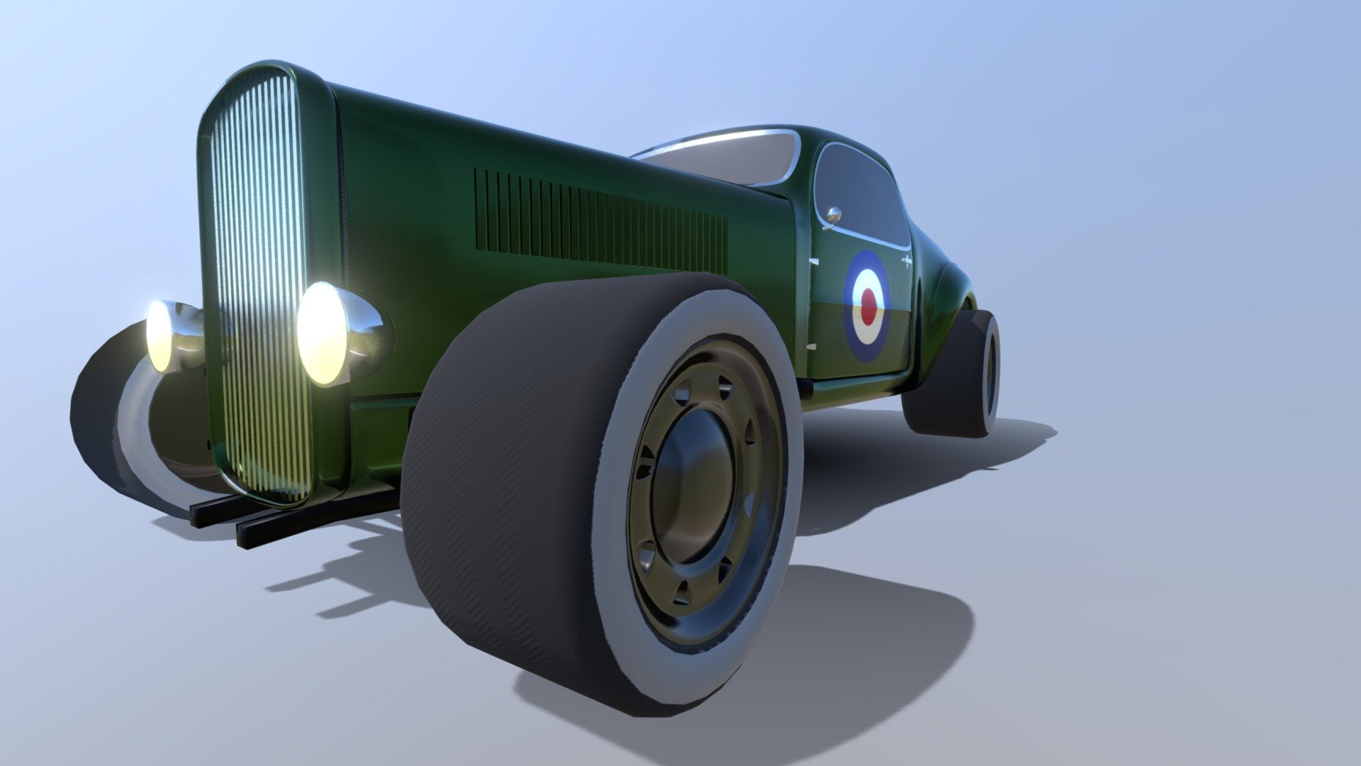 Hot Rod Custom - Buy Royalty Free 3D model by mazormedia [449bb2e ...