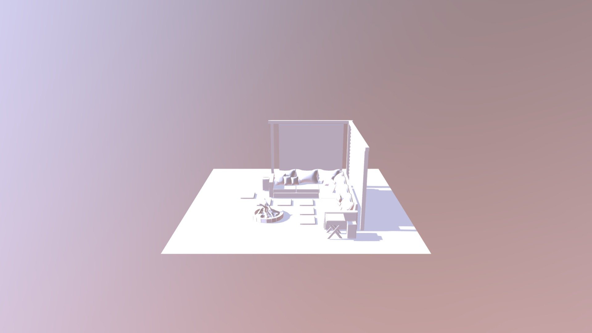 Relaxing get away - 3D model by lealandsellers [449c184] - Sketchfab