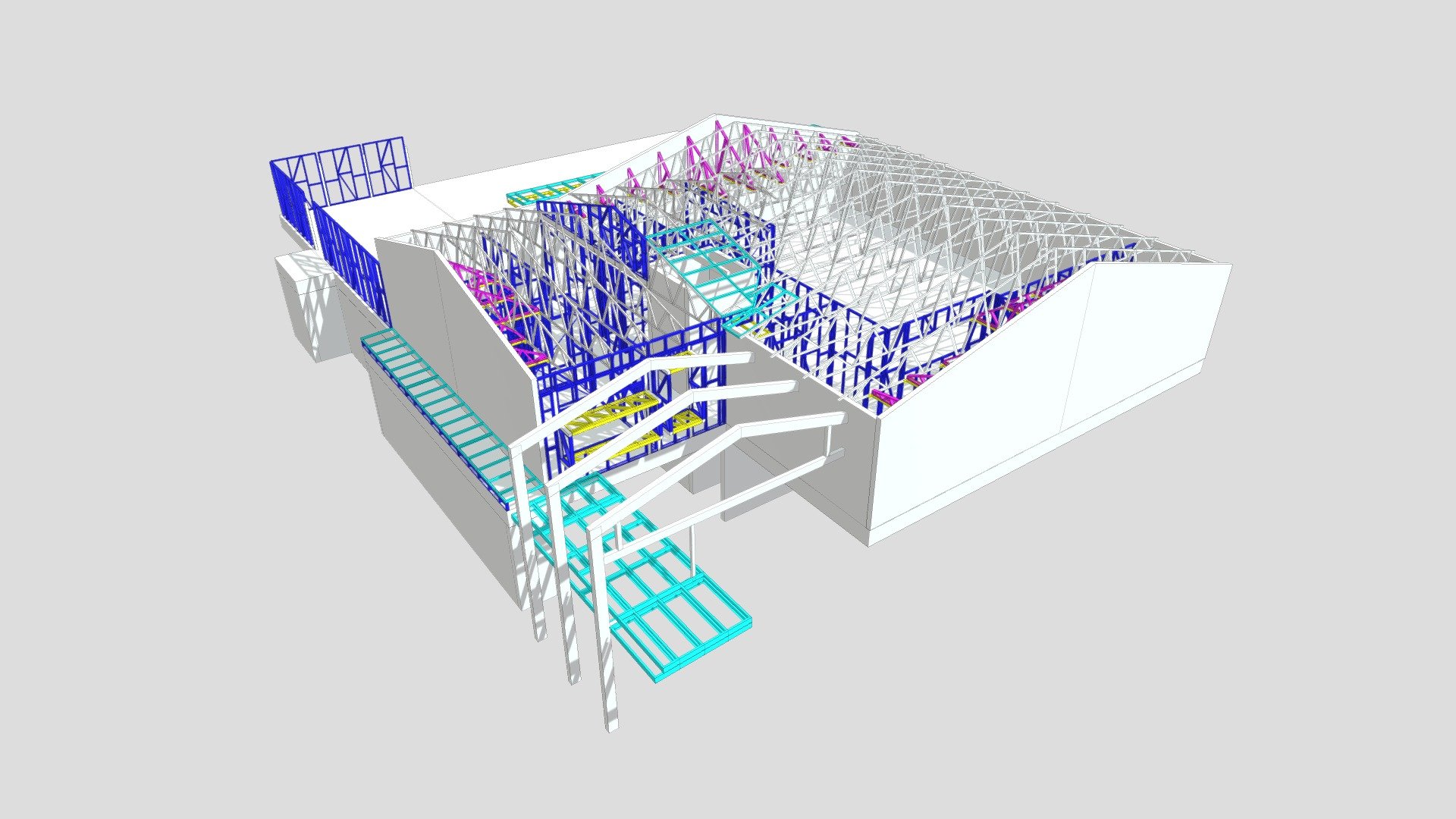 5660 - Strathpine Childcare Centre - 3D model by Australian Framing ...