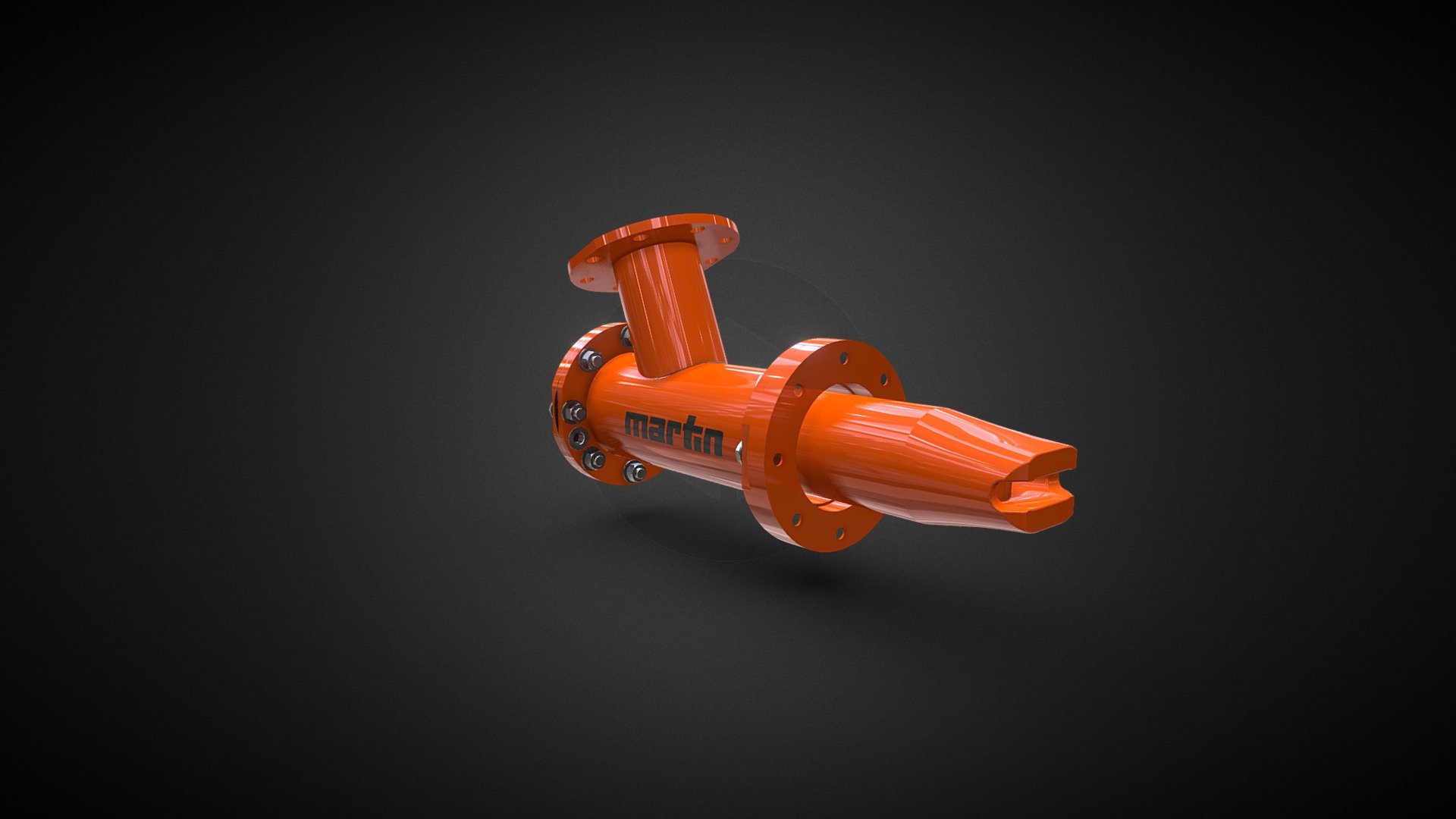 SMART Series Hi-Temp Nozzle Straight - A30030-ST - 3D model by Martin ...