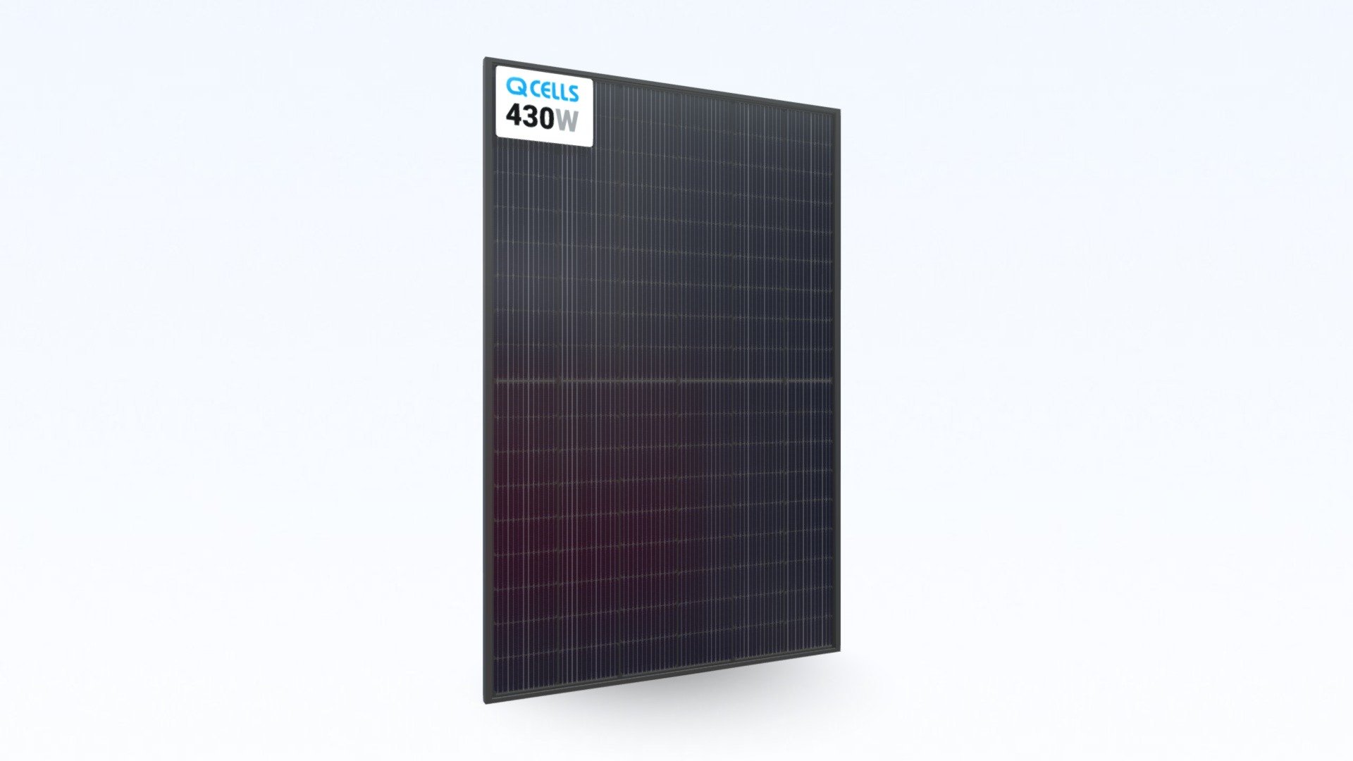 Qcells_430w_108cell_12_busbar_QTRON_BLK_M_G2+ - 3D model by A1 ...