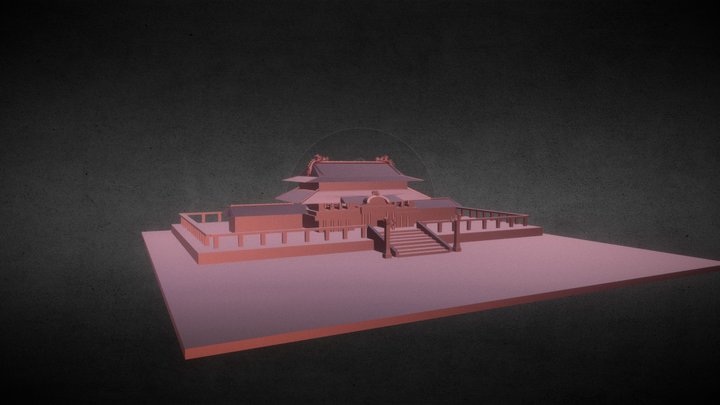 Shuri-castle 3D models - Sketchfab