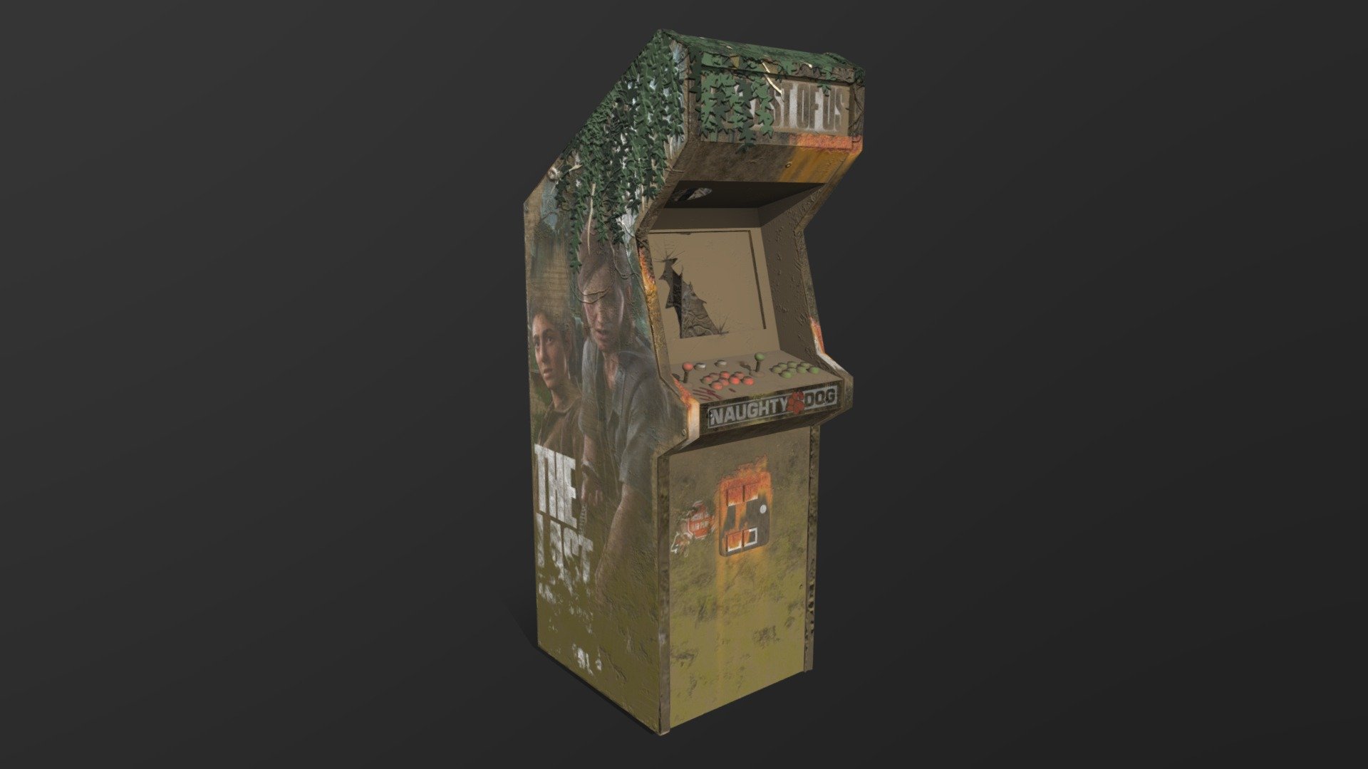 TLOU Thematic Arcade - 3D model by Cayito [449efd4] - Sketchfab
