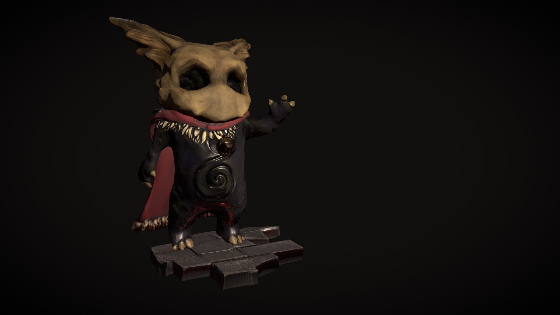 Moth - low resolution - 3D model by CheshireJester [449f81d] - Sketchfab