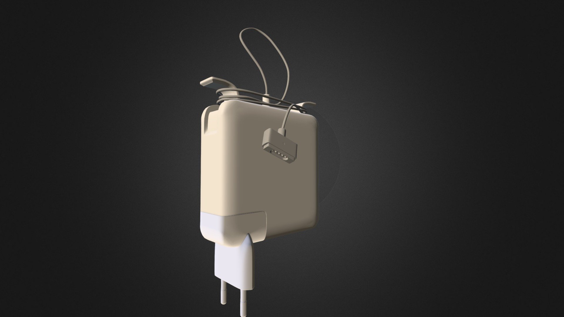 Magsafe 2 Charger (Untextured) - 3D model by Jan Discart ...
