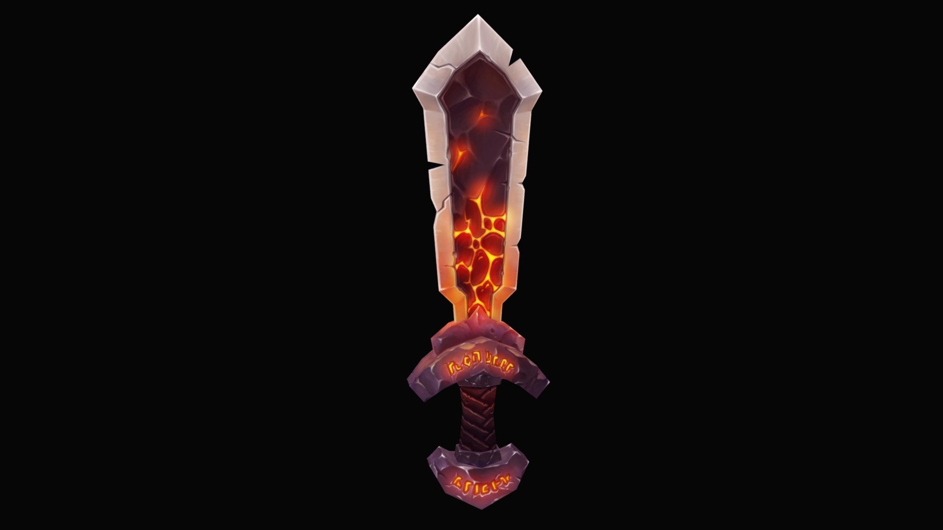 Fire Sword - 3D model by alexalbanart [44a065e] - Sketchfab