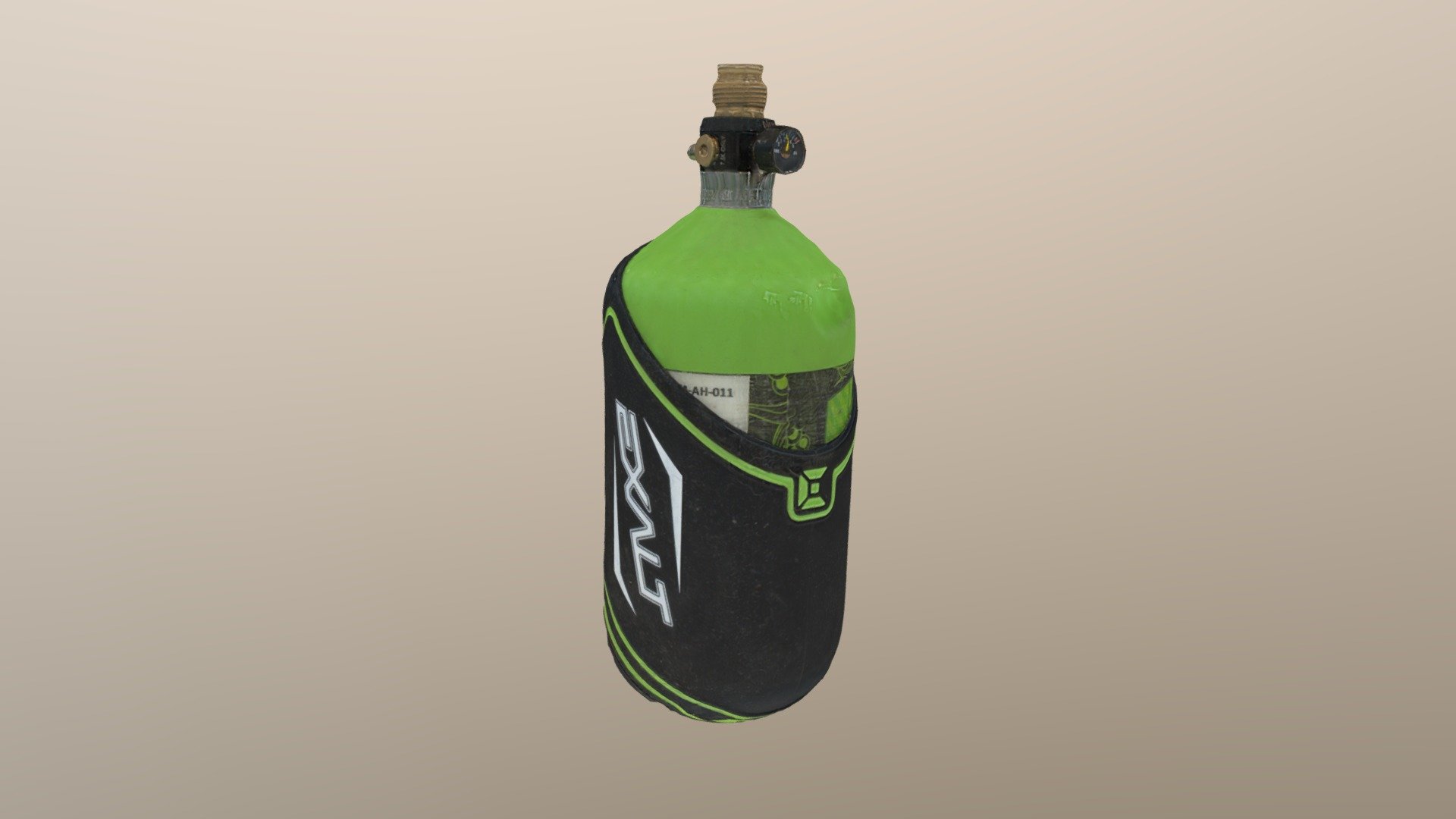 Compressed Air Paintball Tank - 3D model by Stephen.Haycock [44a208b ...