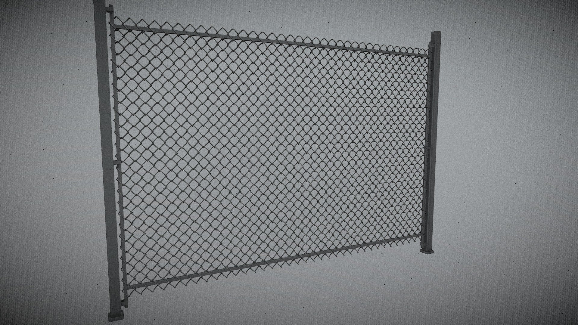 Wire Fence - Download Free 3D model by Dudzy [44a4fbf] - Sketchfab