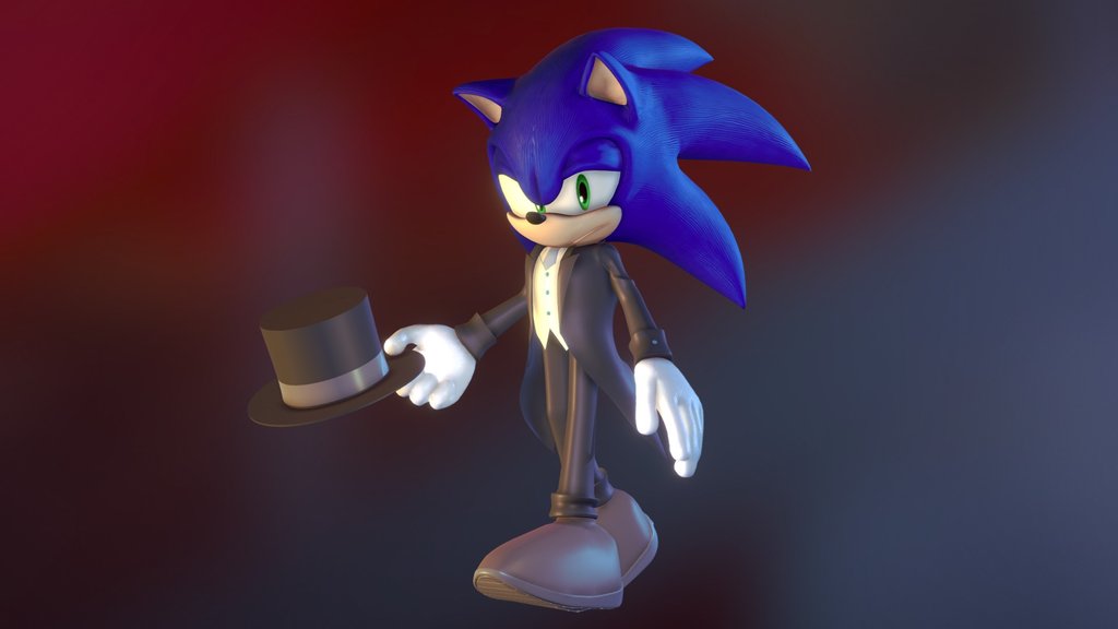 sonic v2 - A 3D model collection by Killer sans (@1awide0561) - Sketchfab