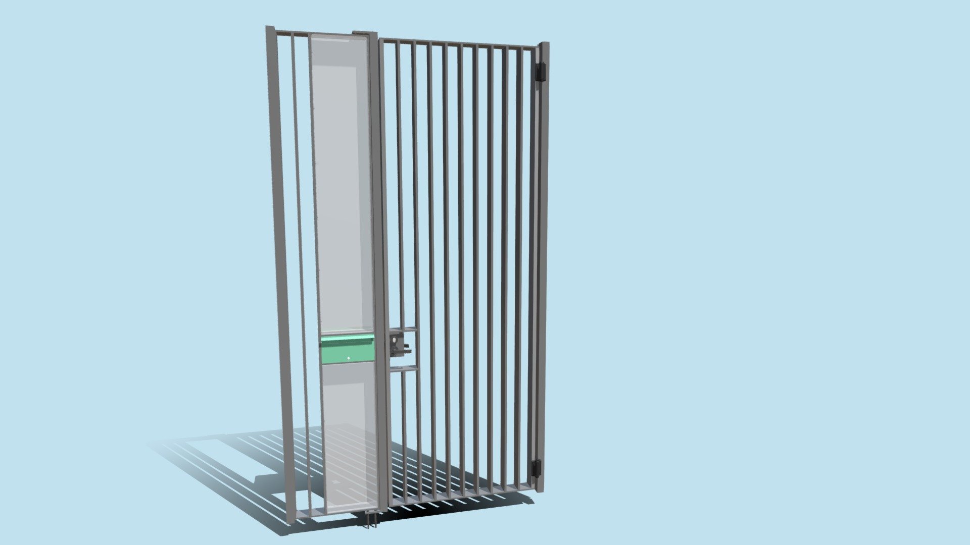 TH11 Full Ht Gate Design Rev3 - Download Free 3D model by ...