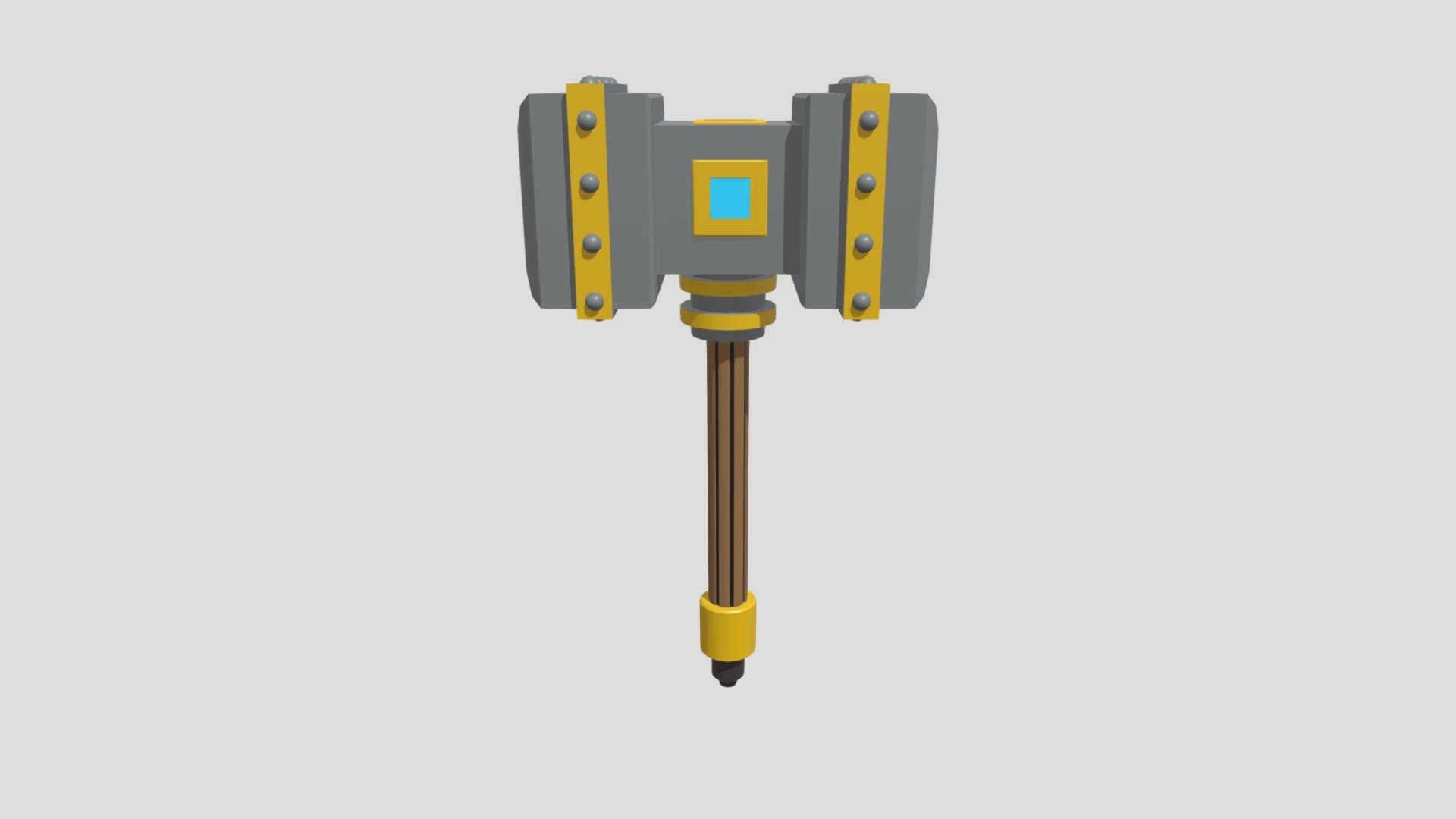 Game Ready Asset - Battle Hammer - Download Free 3D model by ...