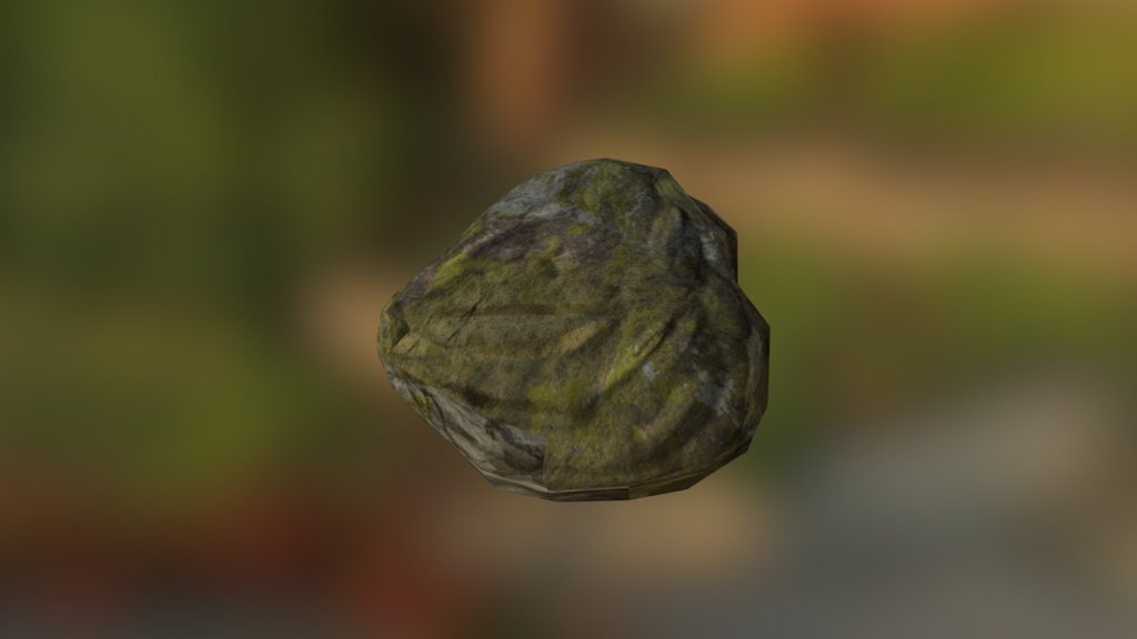 Small Rock one - 3D model by hannahbrowndmuga [44a9aa9] - Sketchfab
